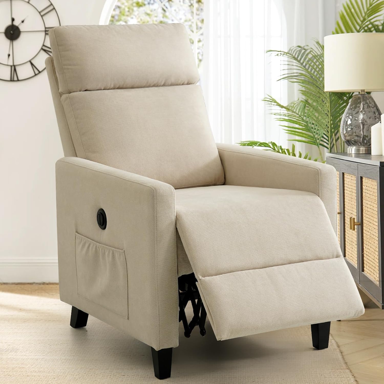 Amazon.com: MEROUS Power Recliner Chairs for Adults,Small Recliners for ...