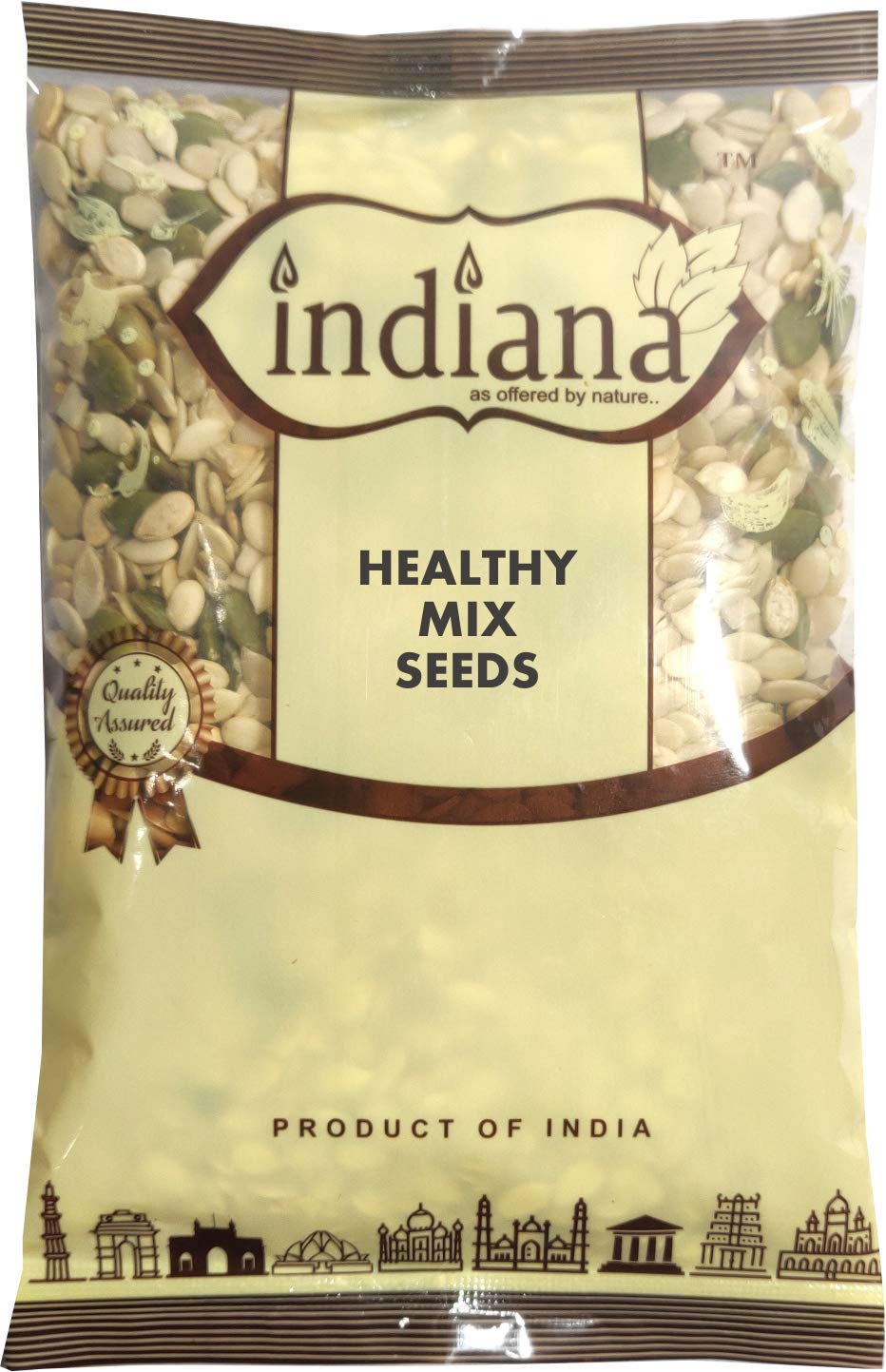 Indiana Roasted 4 in 1 Mix Seeds (Charmagaj), 500gm : Amazon.in ...