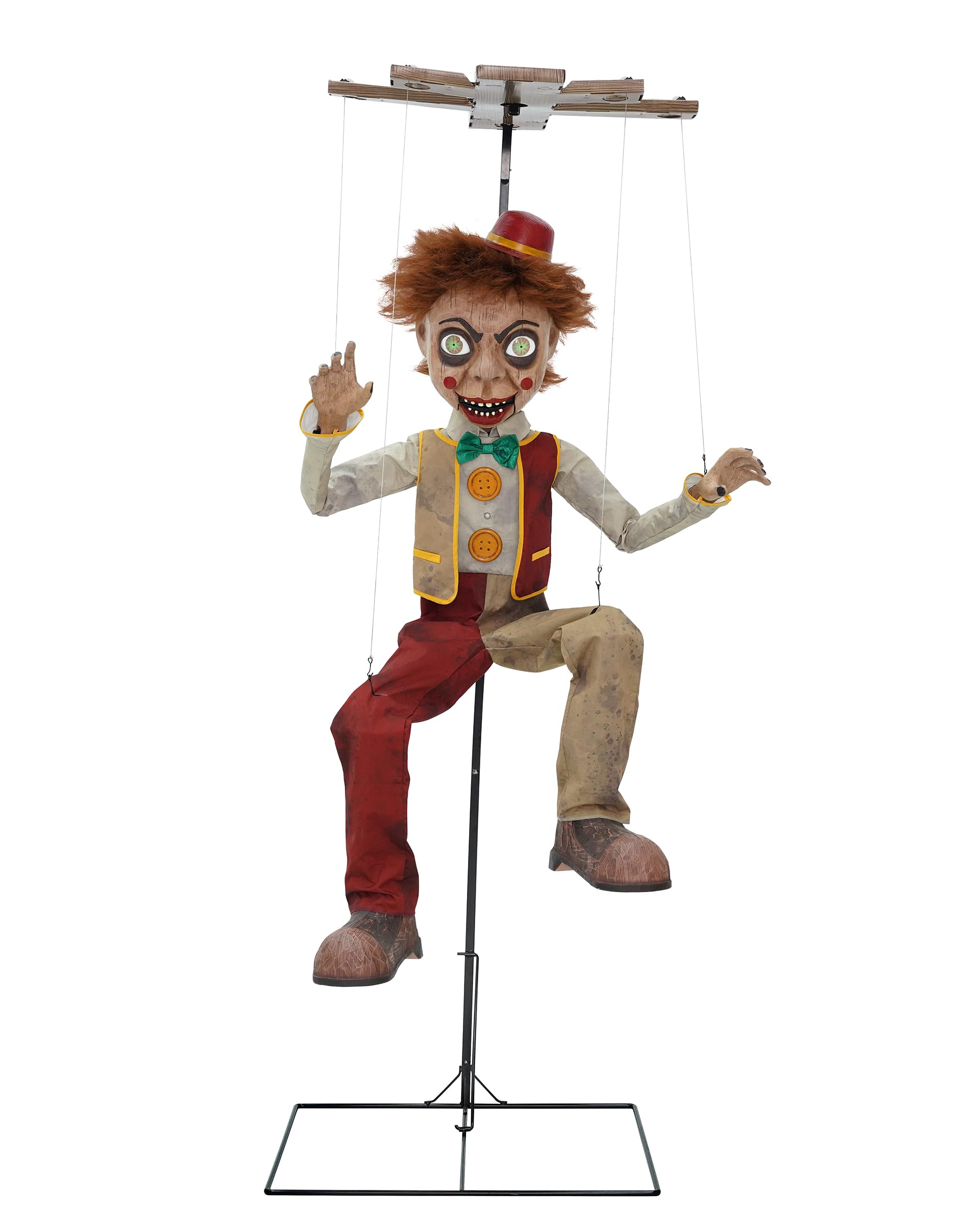 Amazon.com : Spirit Halloween 7.7 Ft Bobby Strings Animatronic ...