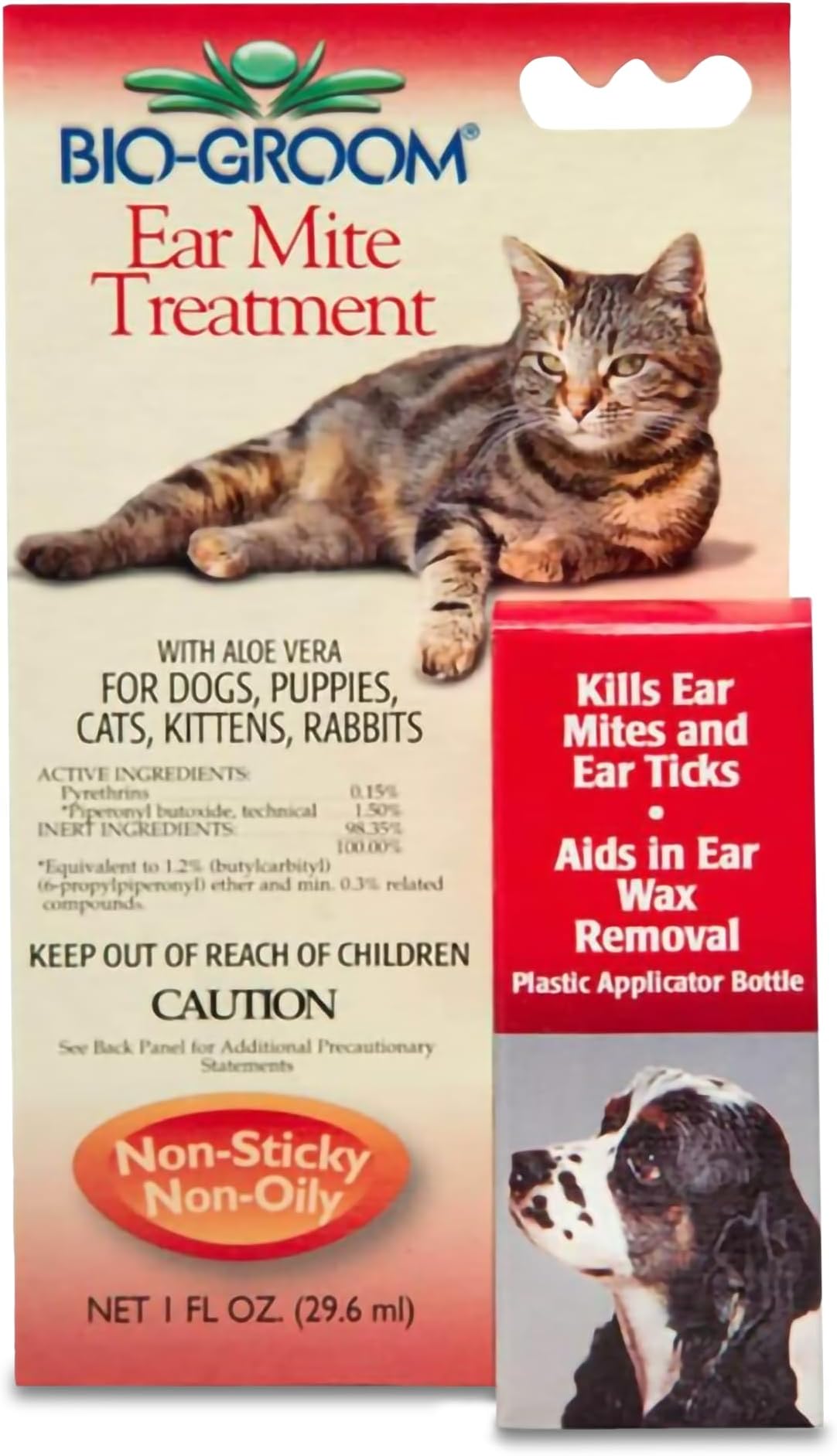 Amazon.com : Bio-Groom Ear Mite Treatment - Dog Ear Infection Treatment ...