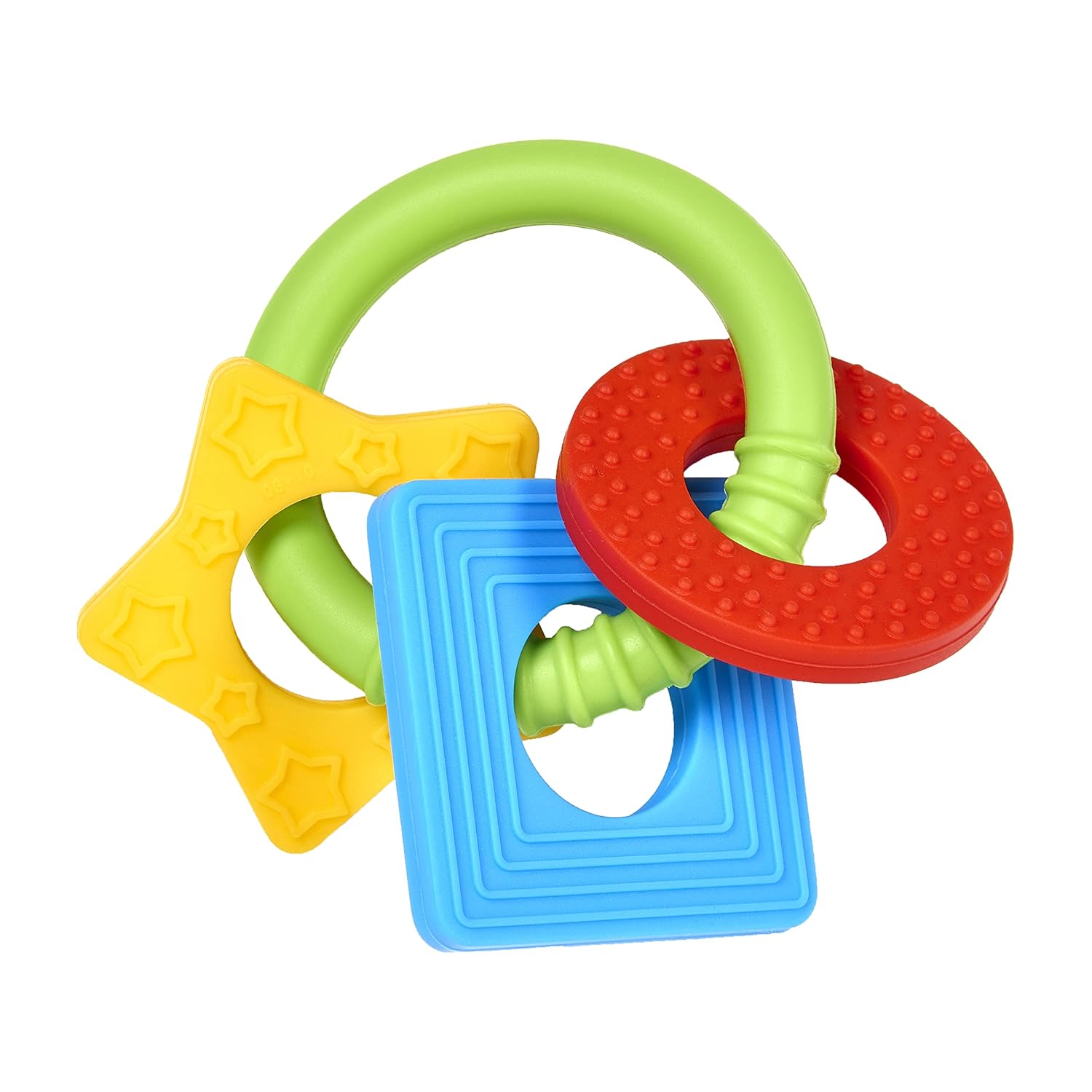 Amazon.com: Dr. Brown's Learning Loop Silicone Teether Ring for Babies ...