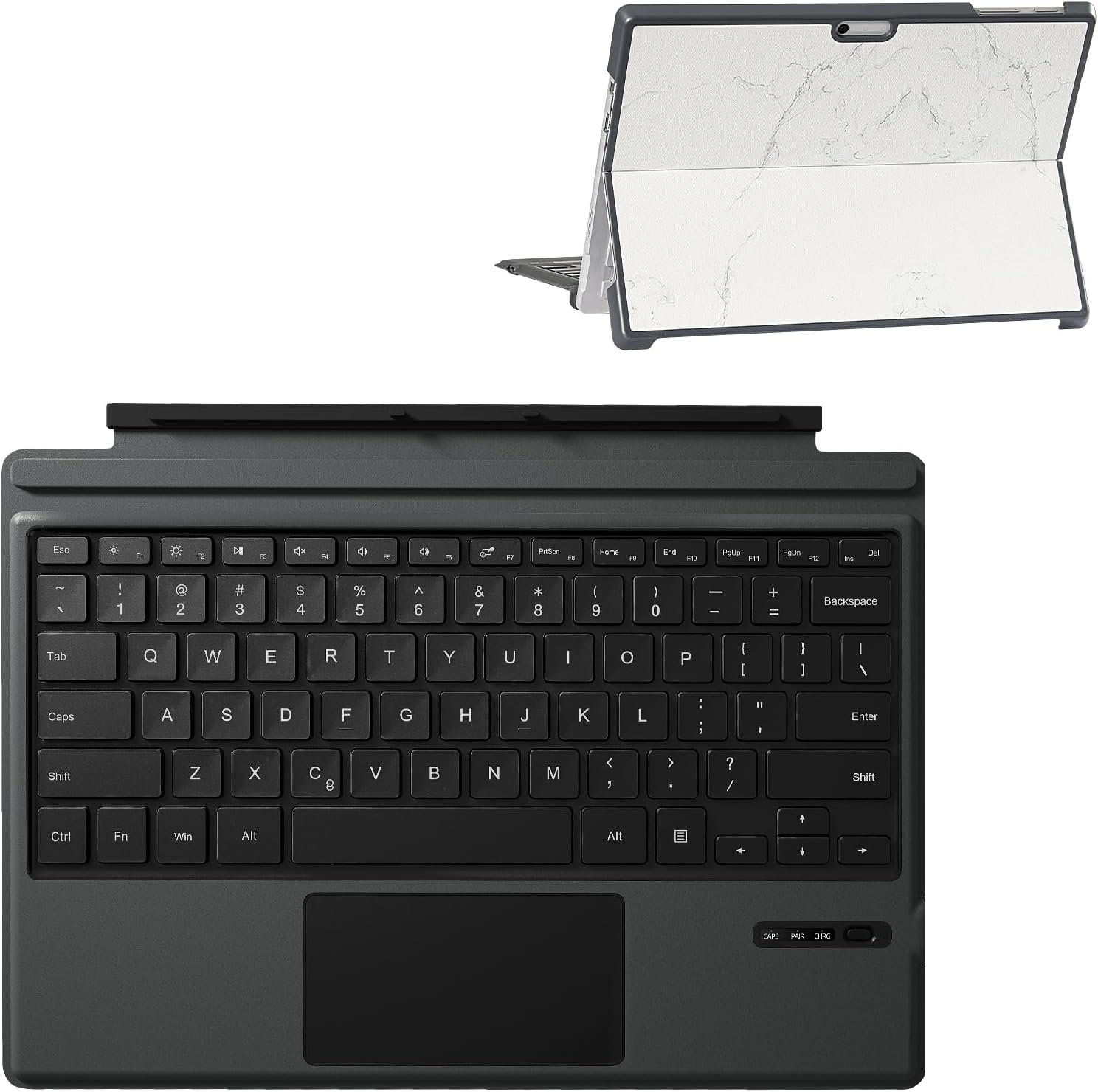 Amazon.com: Qulose Funda de teclado para Microsoft Surface Pro 7 Plus/Pro 7 / Pro 6 / Pro 5 ...