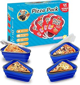 Amazon.com: PIZZA PACK The Perfect Reusable Pizza Storage Container ...