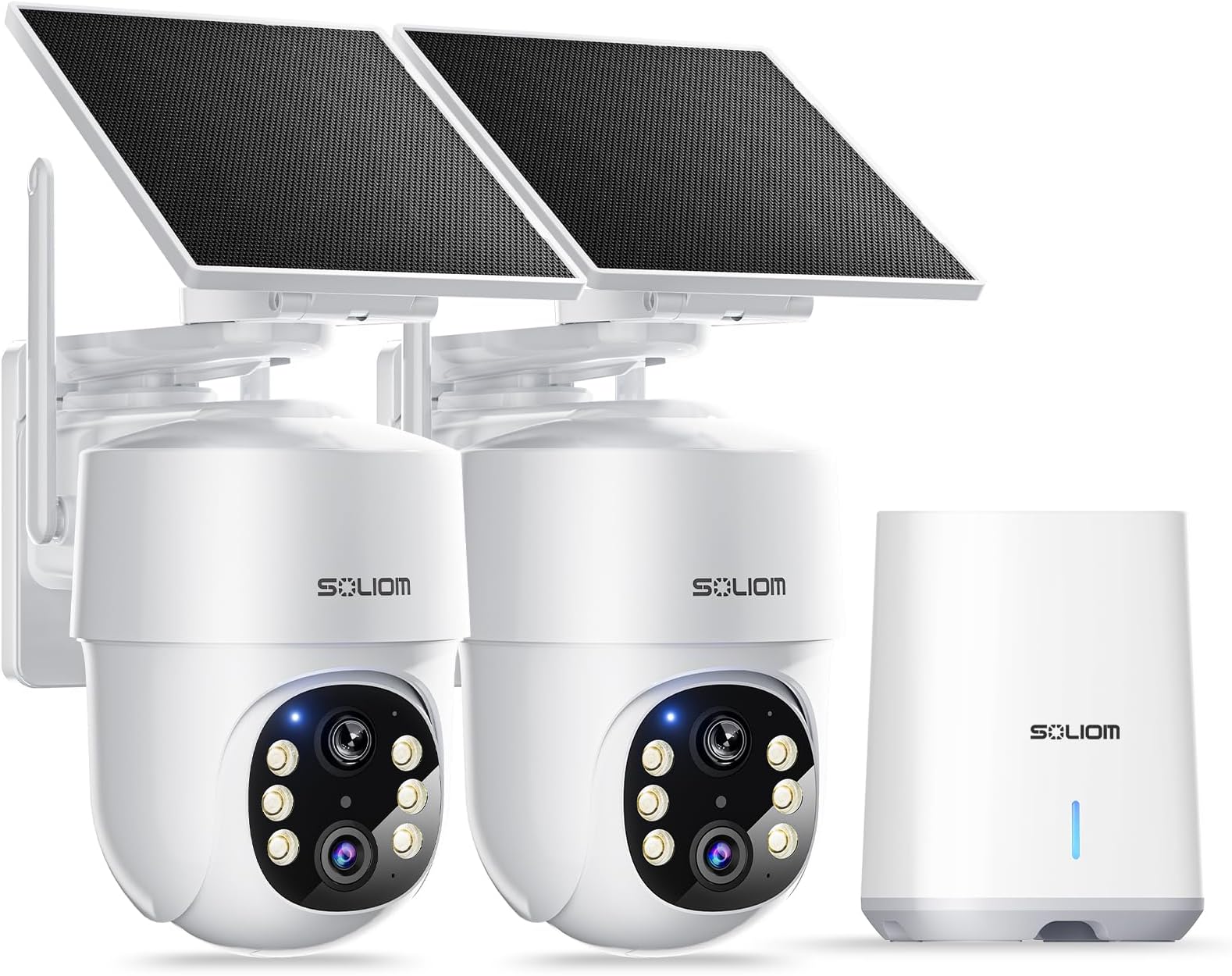 Amazon.com : SOLIOM- 5MP Security Cameras Wireless Outdoor, No ...