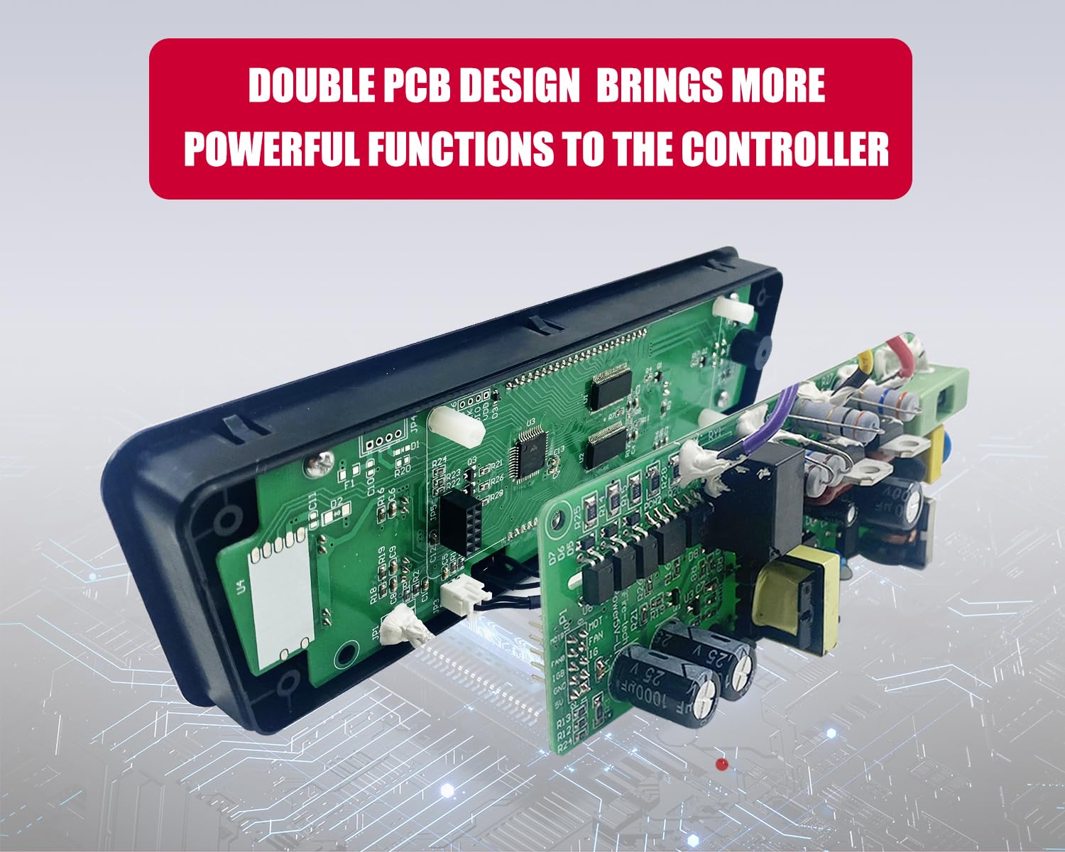 Snapklik.com : Modified PID Trapezoid Control Board Replacement For Pit Boss Lexington P7-540 ...