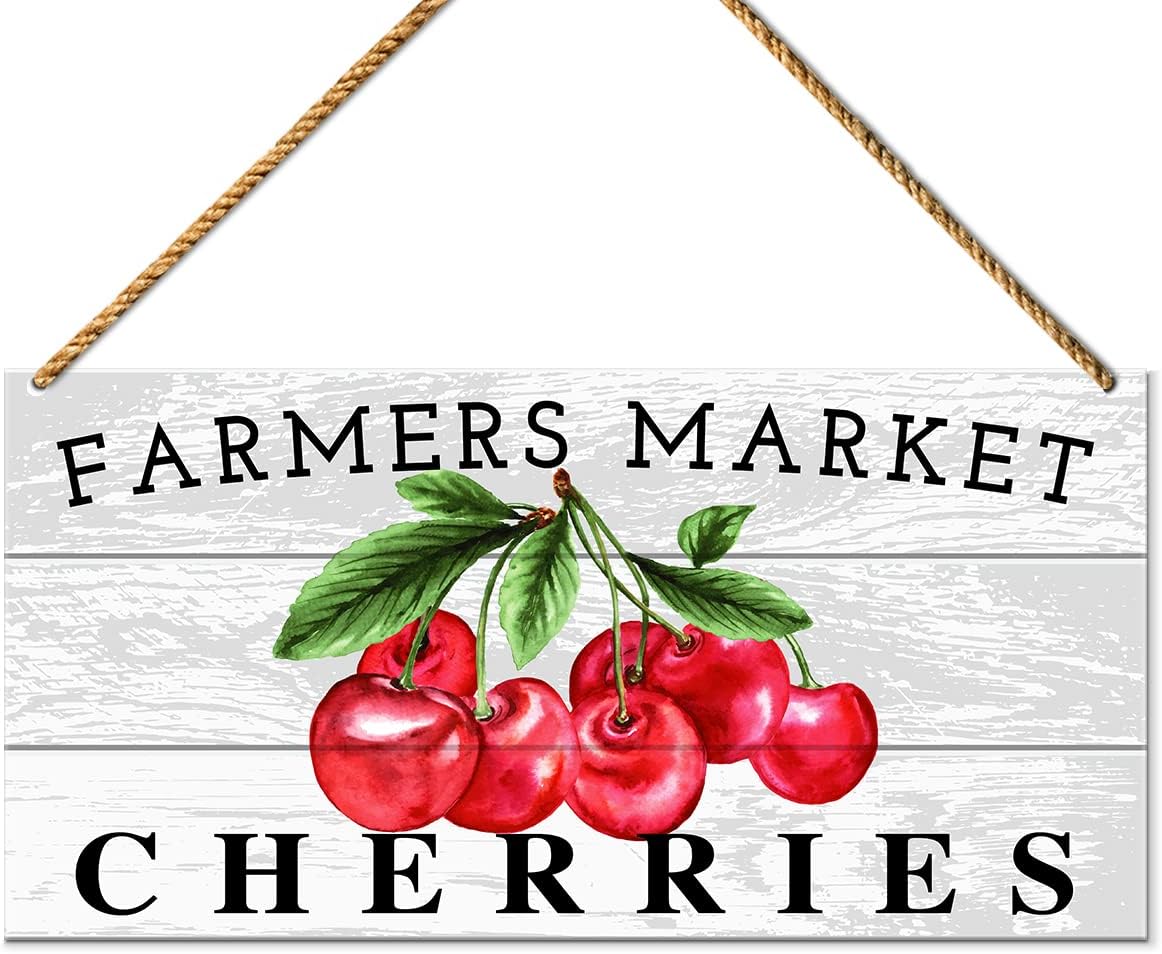 Amazon.com: WANGL Funny Cherry Metal Tin Signs I Love You Cherry Much ...