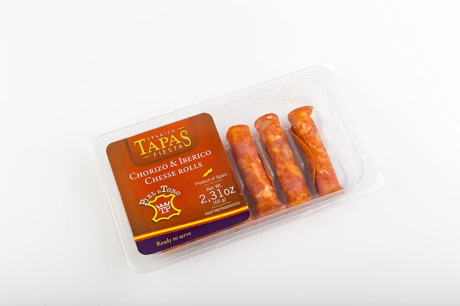 Amazon.com: Piel de Toro - Chorizo & Iberico roll : Grocery & Gourmet Food