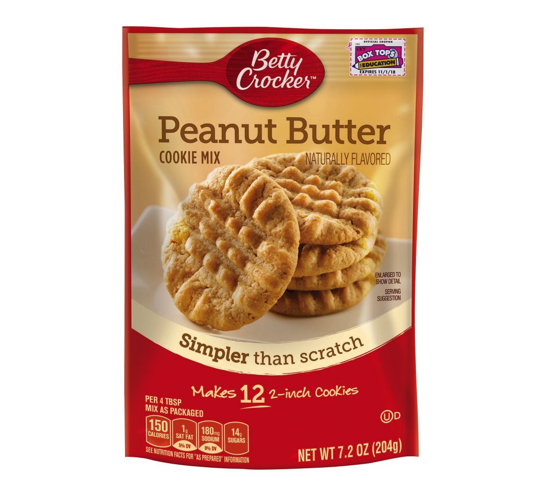 Betty Crocker Peanut Butter Cookie Mix