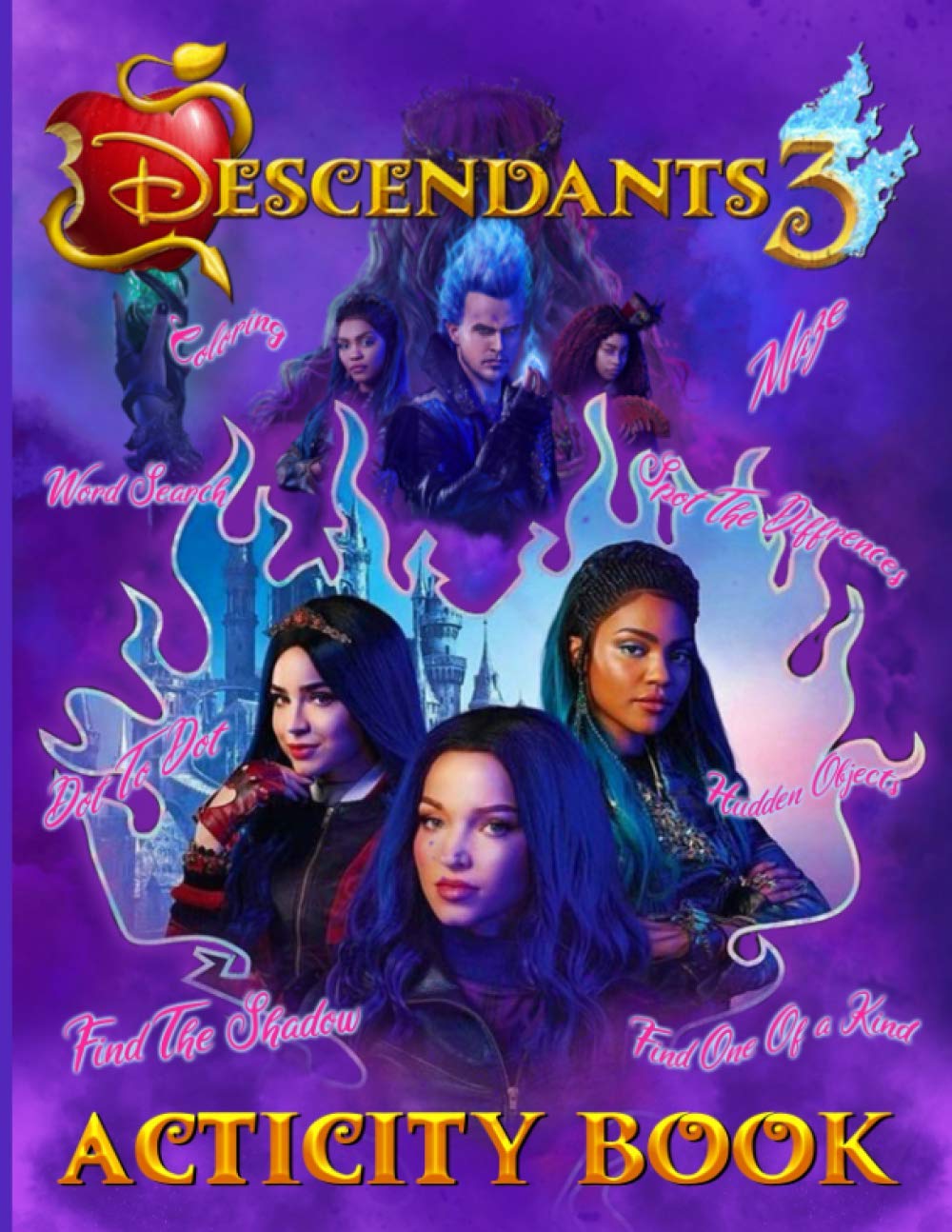 Buy Descendants 3 Activity Book: Hidden Objects, Find Shadow, Spot ...