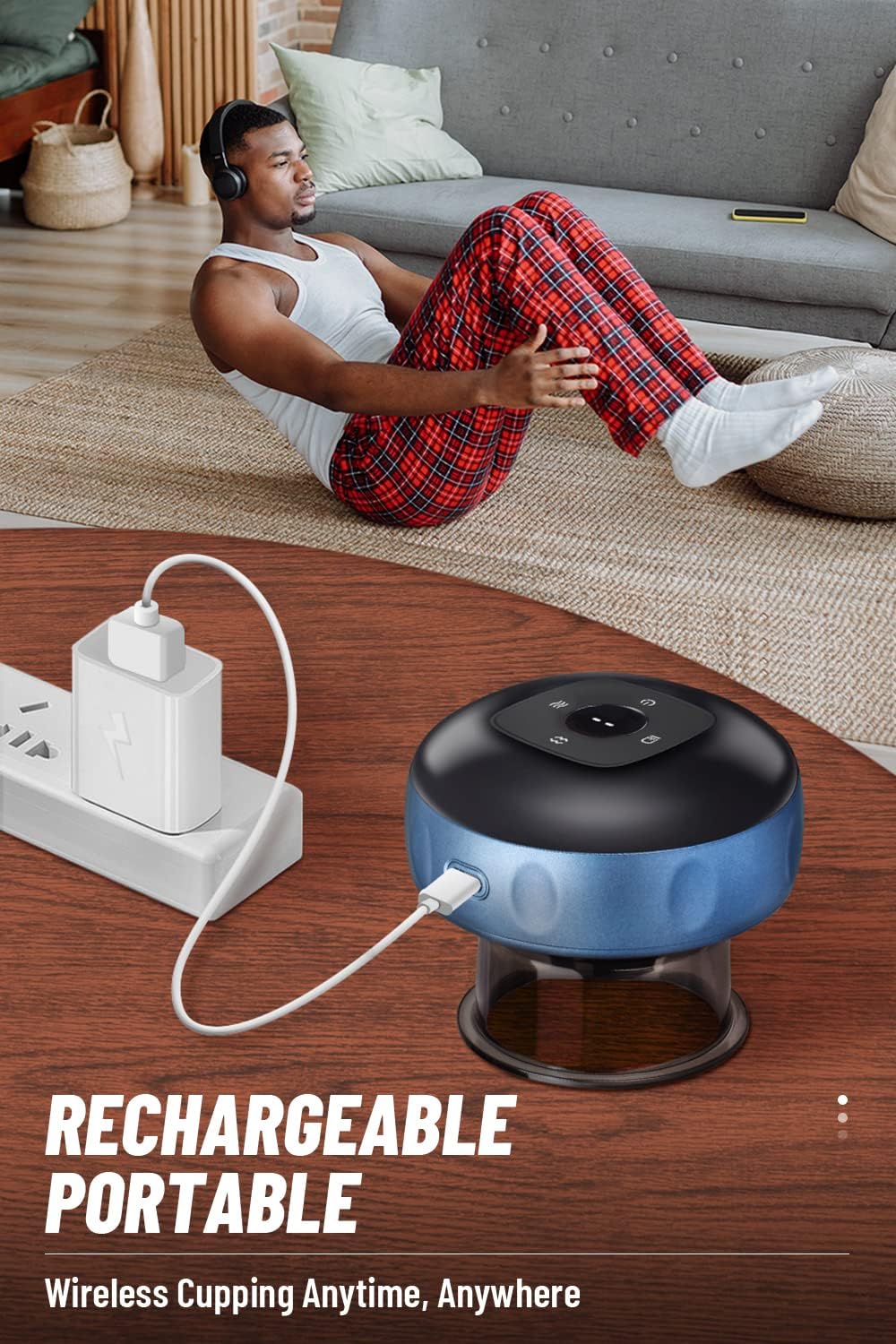 Buy Scienlodic 12 Levels Electric Cupping Therapy Machine, 3 in 1 ...