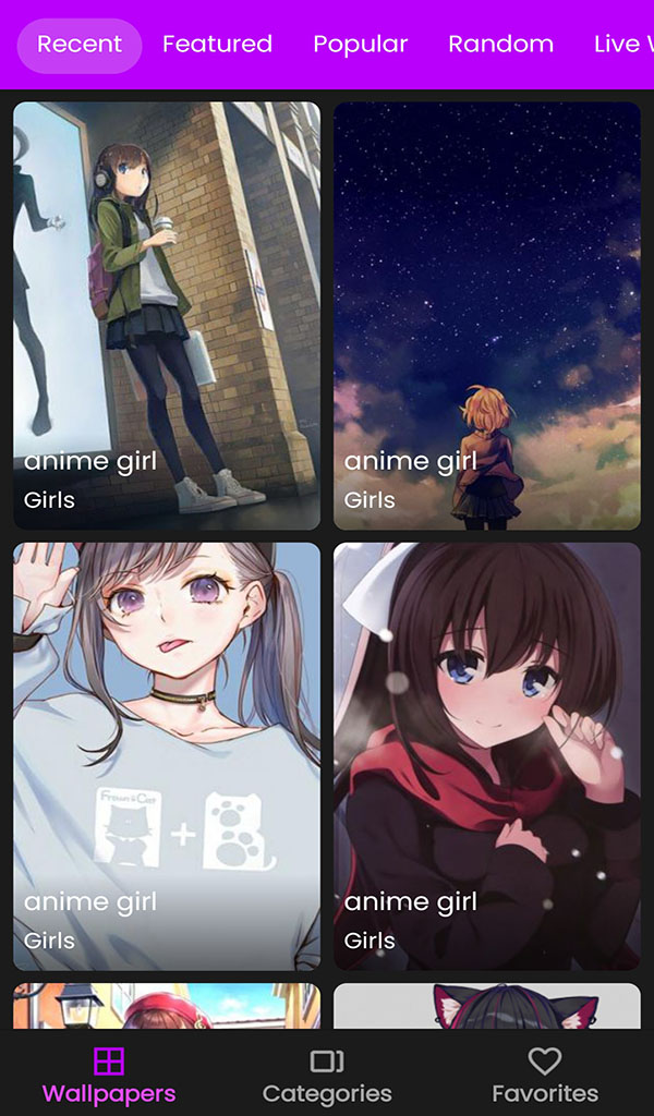 Anime Girl Wallpapers - Aplicativo na Amazon Appstore