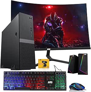 Amazon.com: TechMagnet Gaming Desktop PC, Intel Core i5 8th Gen, Heera, AMD RX 550, 16GB RAM ...