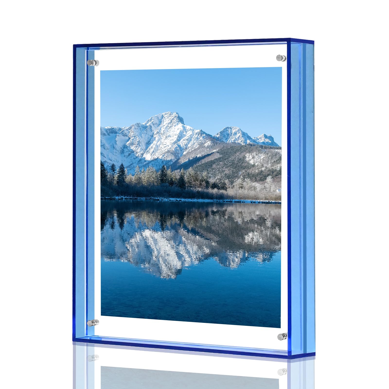 Amazon.com - 8x10 Picture Frame, Stunning Color Acrylic Photo Frames ...