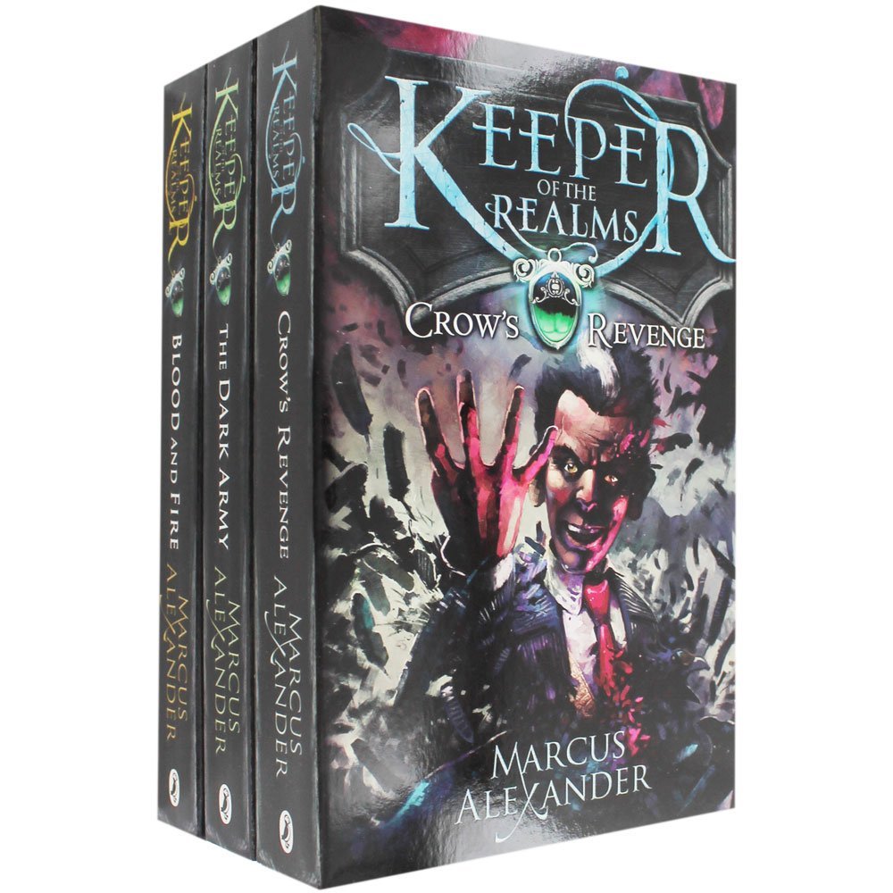 Keeper Of The Realms Trilogy 3 Books Collection Set By Marcus Alexander (Crows Revenge, The Dark ...