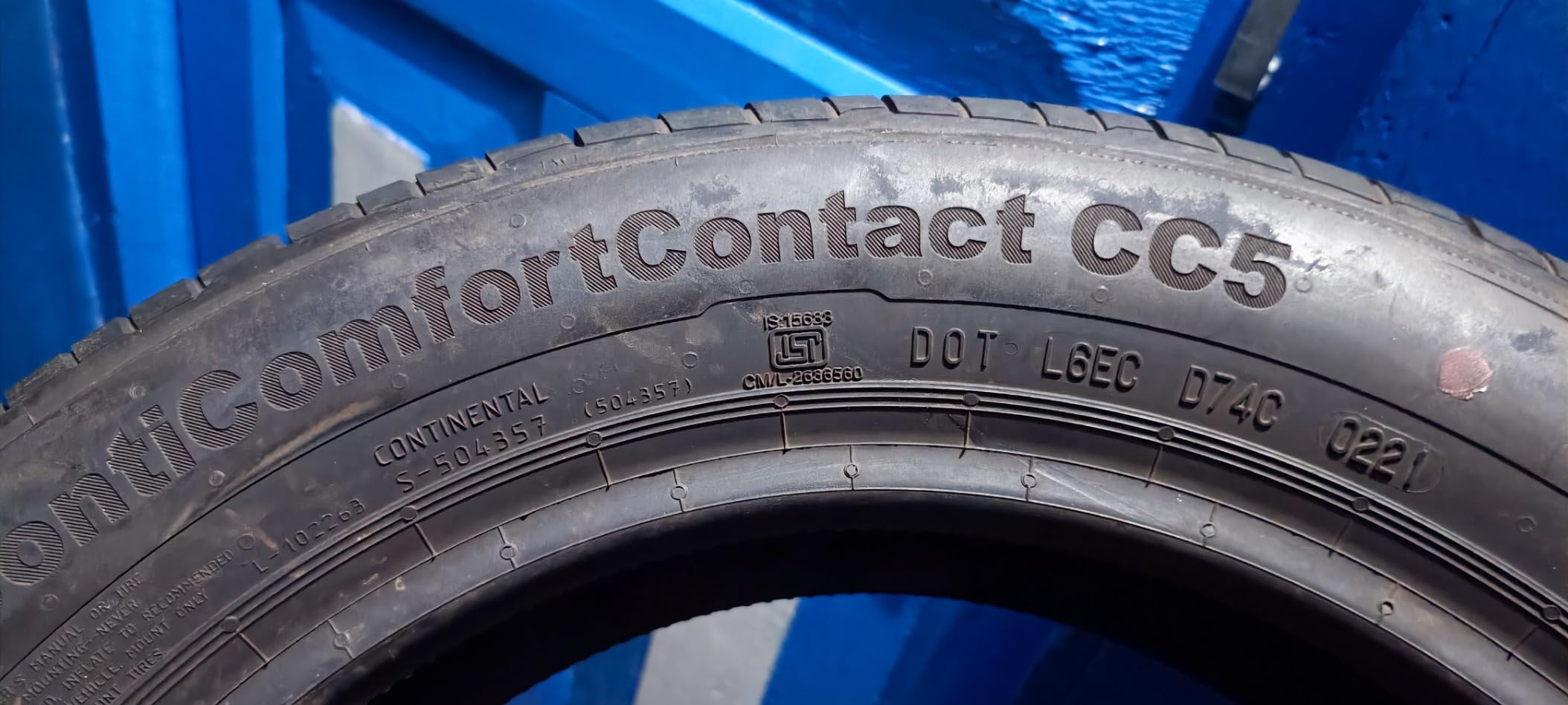 Continental CC5 155/65 R 14 75H Tubeless Car Tyres : Amazon.in: Car ...