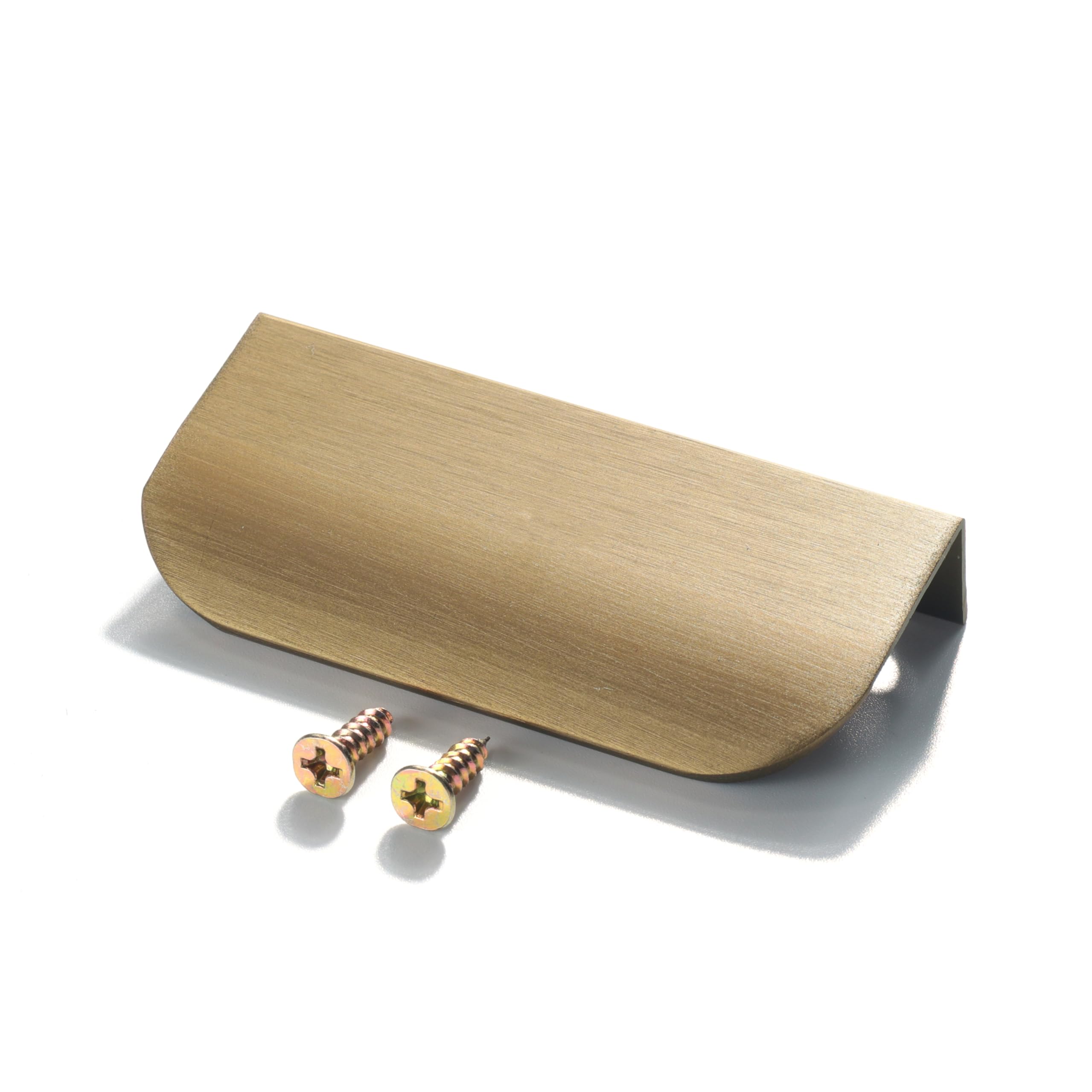 MATOOYA Finger Edge Pulls for Cabinets, Hidden Drawer Pulls - Flat ...