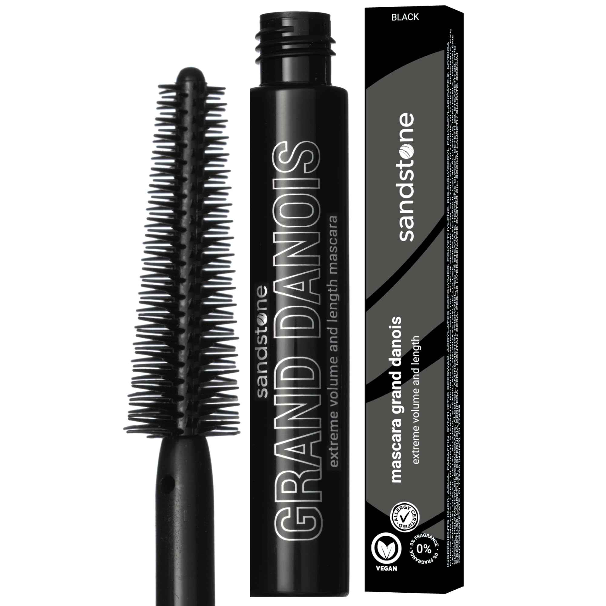 Amazon.com : Sandstone Scandinavia Hypoallergenic Mascara Sensitive ...