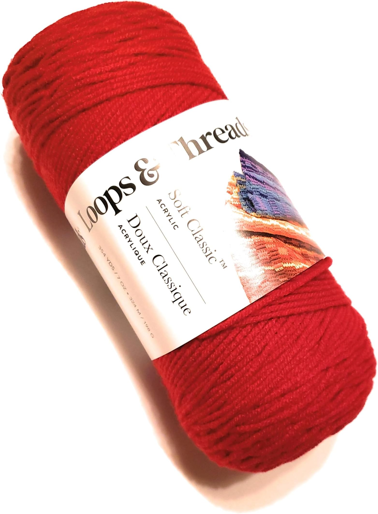 Amazon.com: Soft Classic Yarn by Loops & Threads - 354 Yards - Light Pink