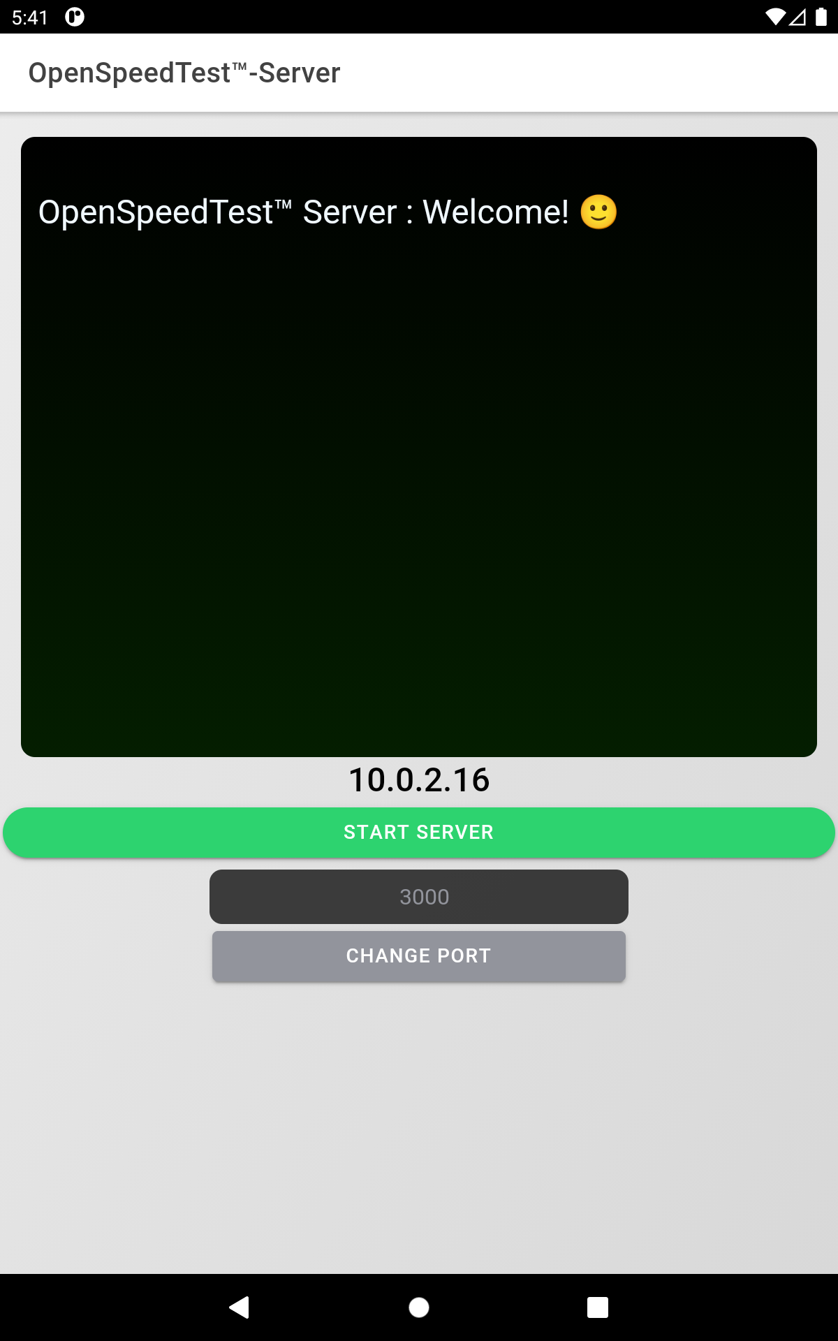 OpenSpeedTest-Server - App on Amazon Appstore