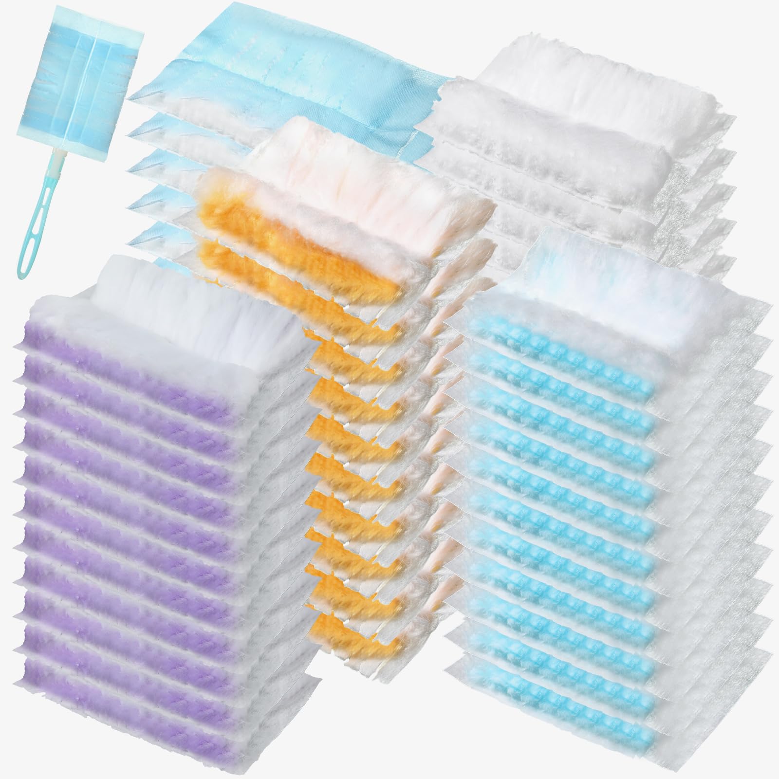 Amazon.com: Mimorou 100 Pcs Disposable Dusters Refills Bulk Heavy Duty ...