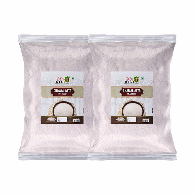 Ganga Basin Glutinous Rice Flour/Atta|Thick Long Rice/Chawal Atta-480g ...
