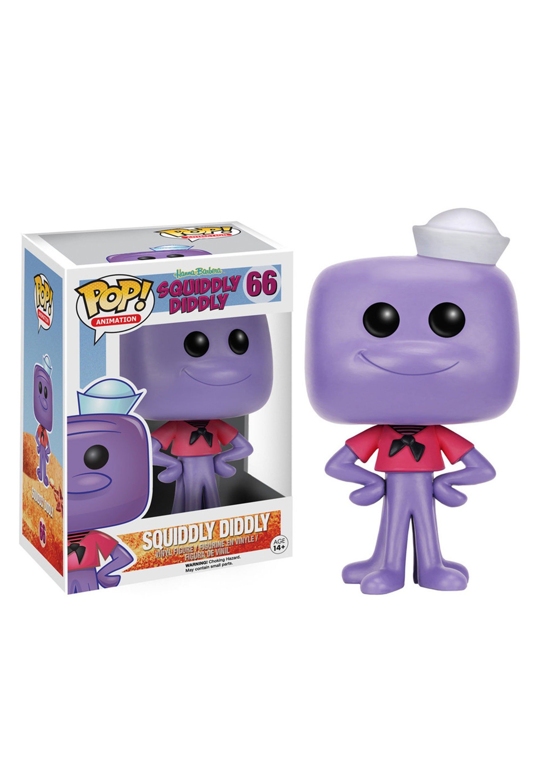 Hanna Barbera 5024 "POP! Vinyl Squiddly Diddly" Figure : Amazon.co.uk ...