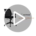 ASTRIDE Ace Mid Back Office Chair for Work from Home/Study Chair Height ...