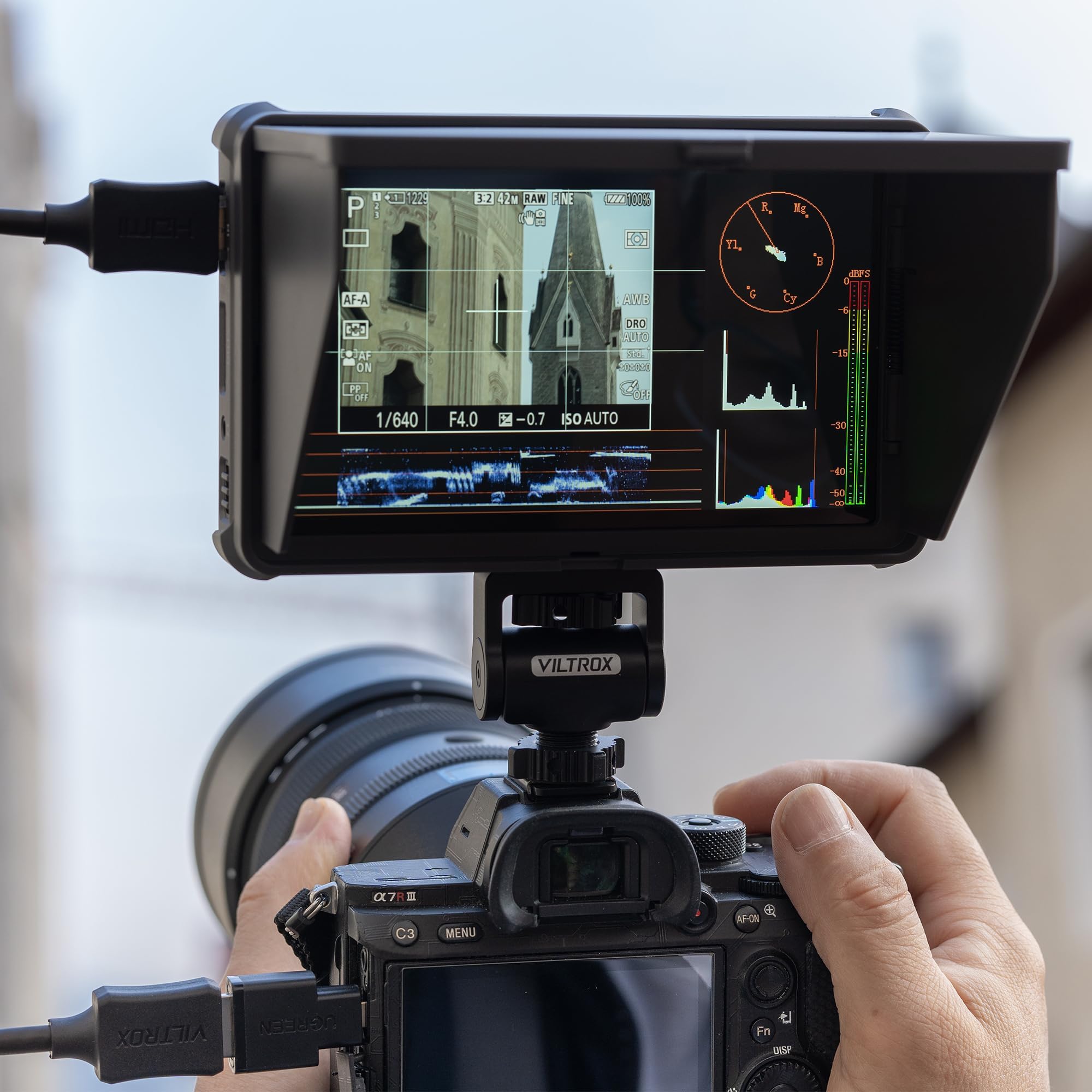 Amazon.com : VILTROX DC 550 Pro 5.5" Camera Monitors for DSLR ...