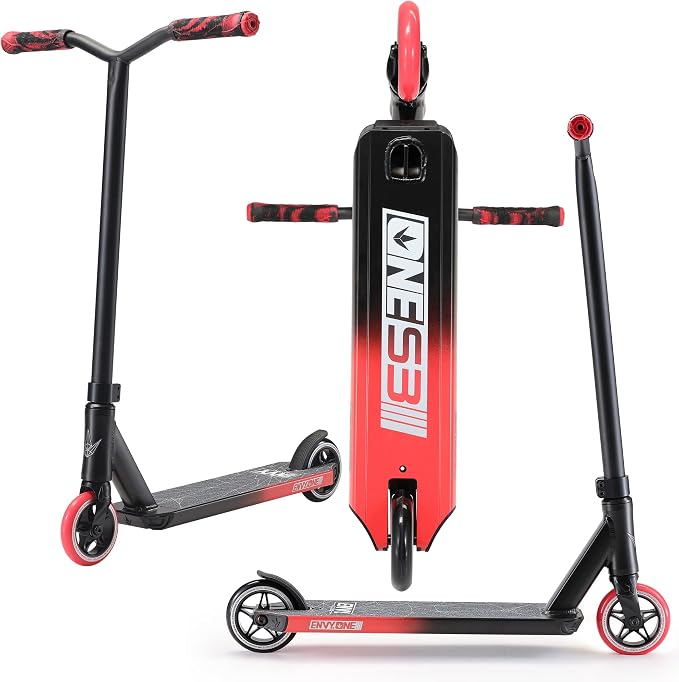 Envy Scooters One S3 Complete Scooter - Red/Black : Amazon.ca: Sports ...