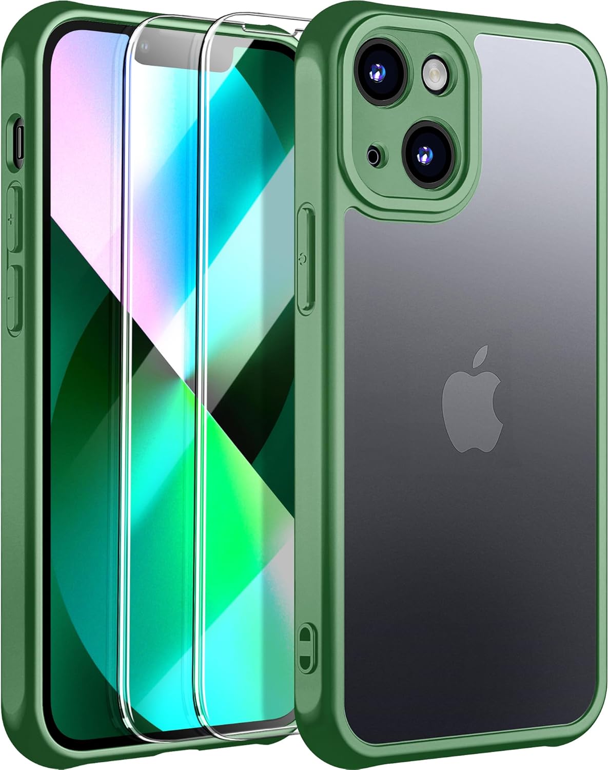 Amazon.com: NINDOO for iPhone 13 Mini Phone Case and Screen Protector ...