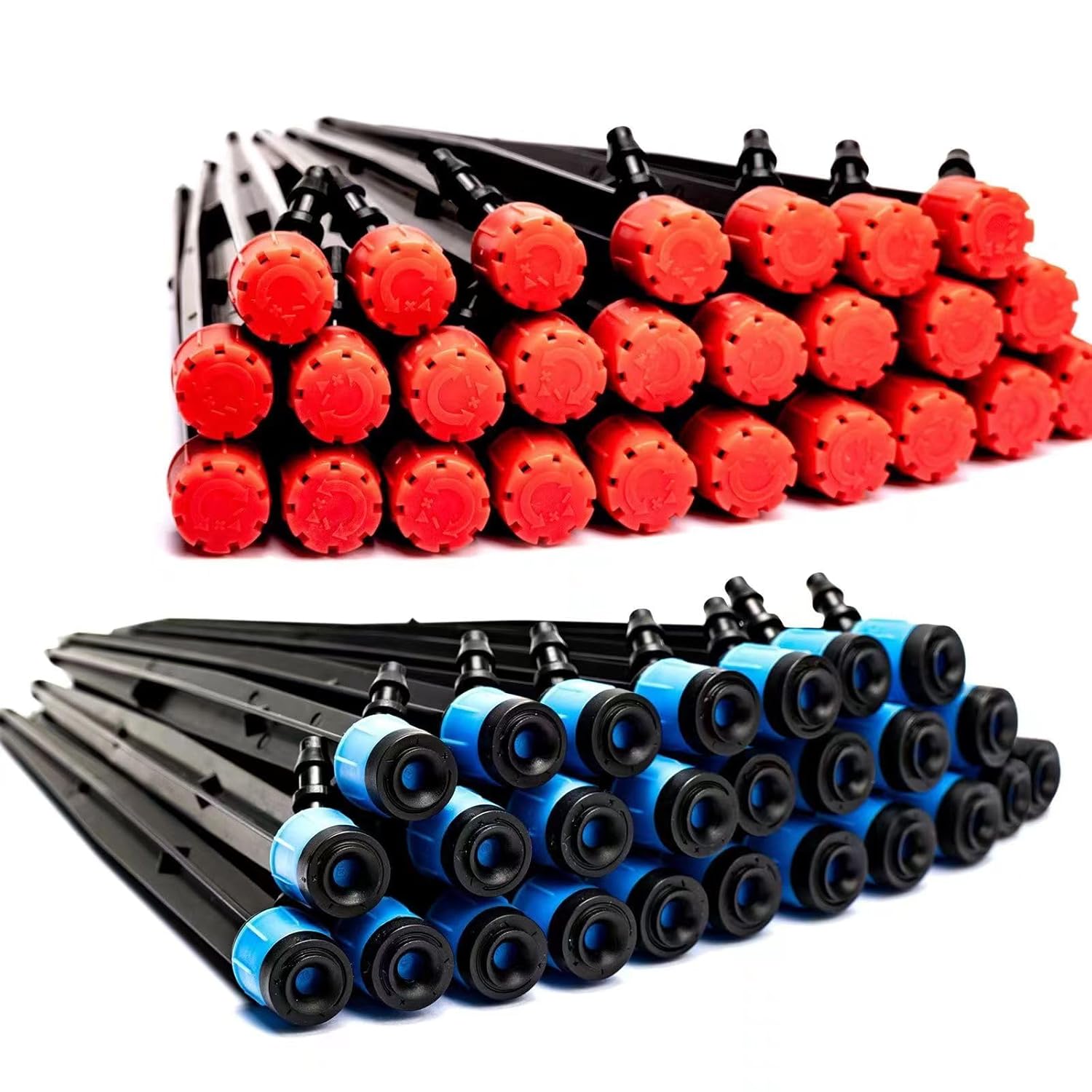 Amazon.com : Maotong 52 Pack Drip Emitters Sprays for 1/4" Drip ...