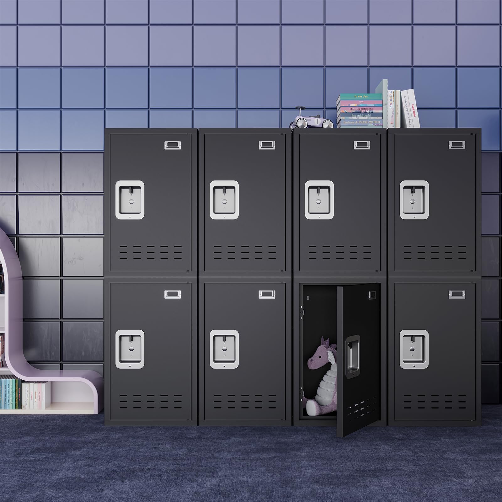 Snapklik.com : KAER Metal Locker, Lockers, Storage Locker, Lockable ...
