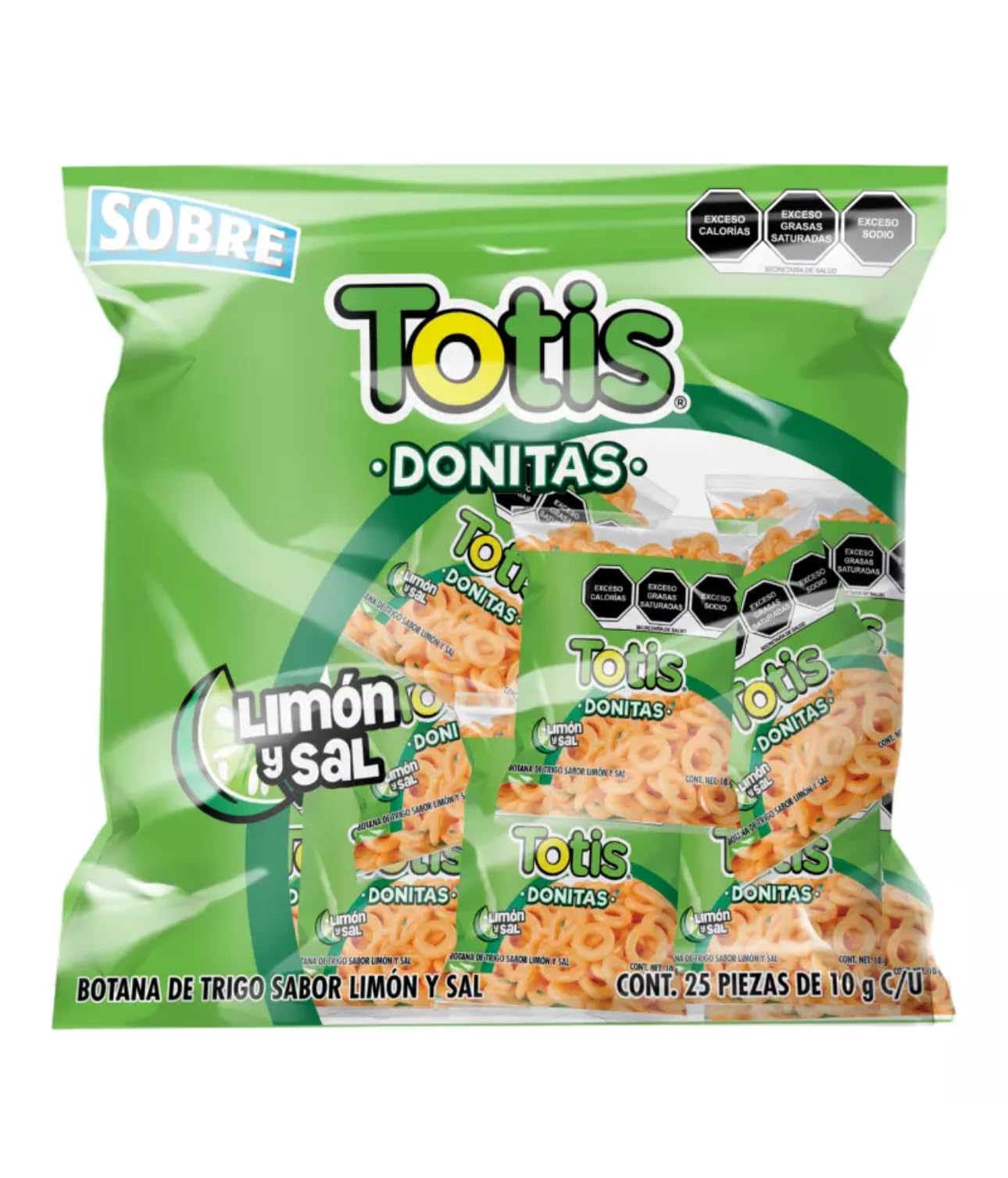 Generic Frituras Totis Sobre Donitas Limon Y Sal Pack Paquete 25 piezas ...