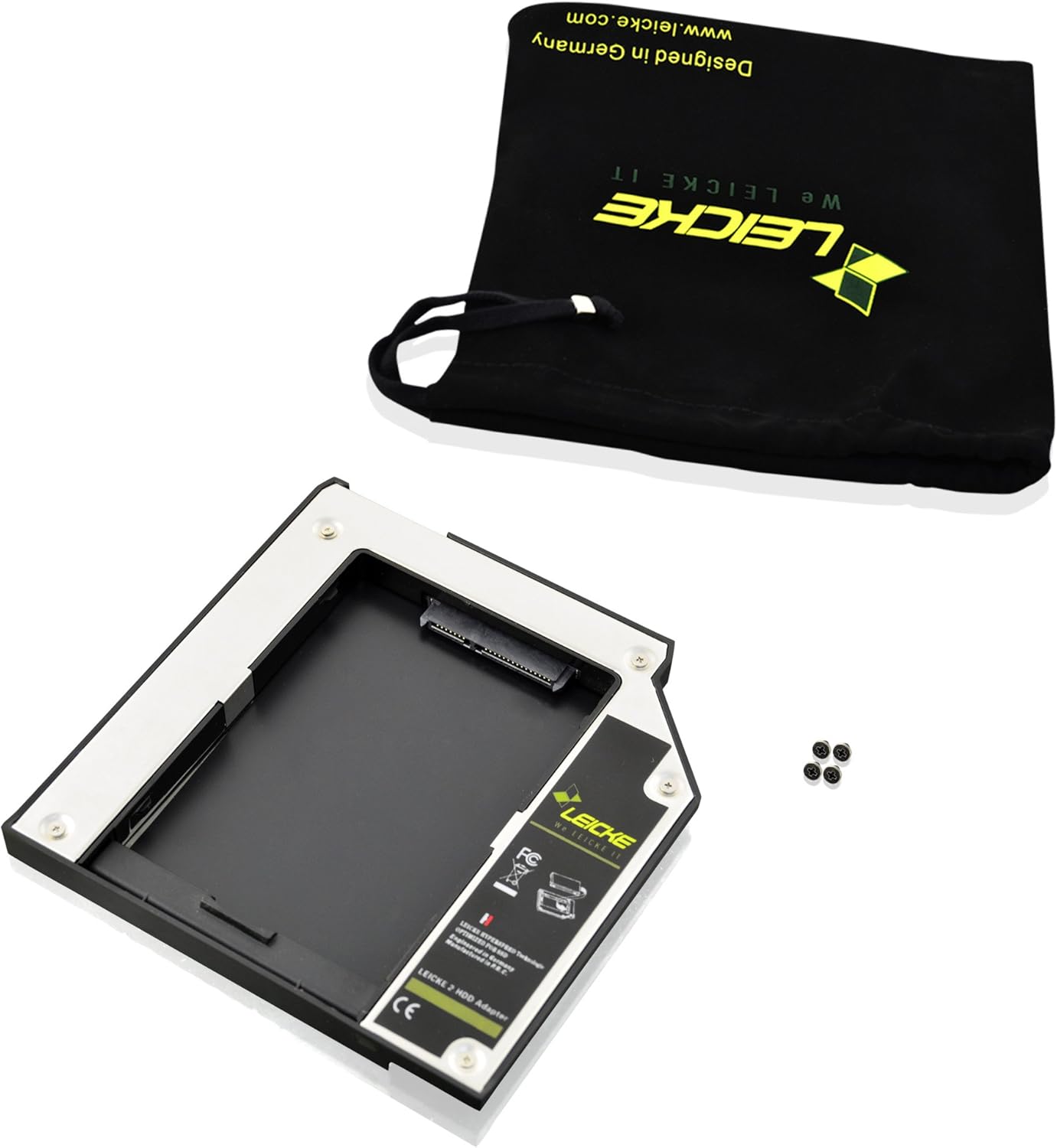 LEICKE SATA 2.HDD/SSD Ultrabay Slim Adattatore per IBM Lenovo Thinkpad ...