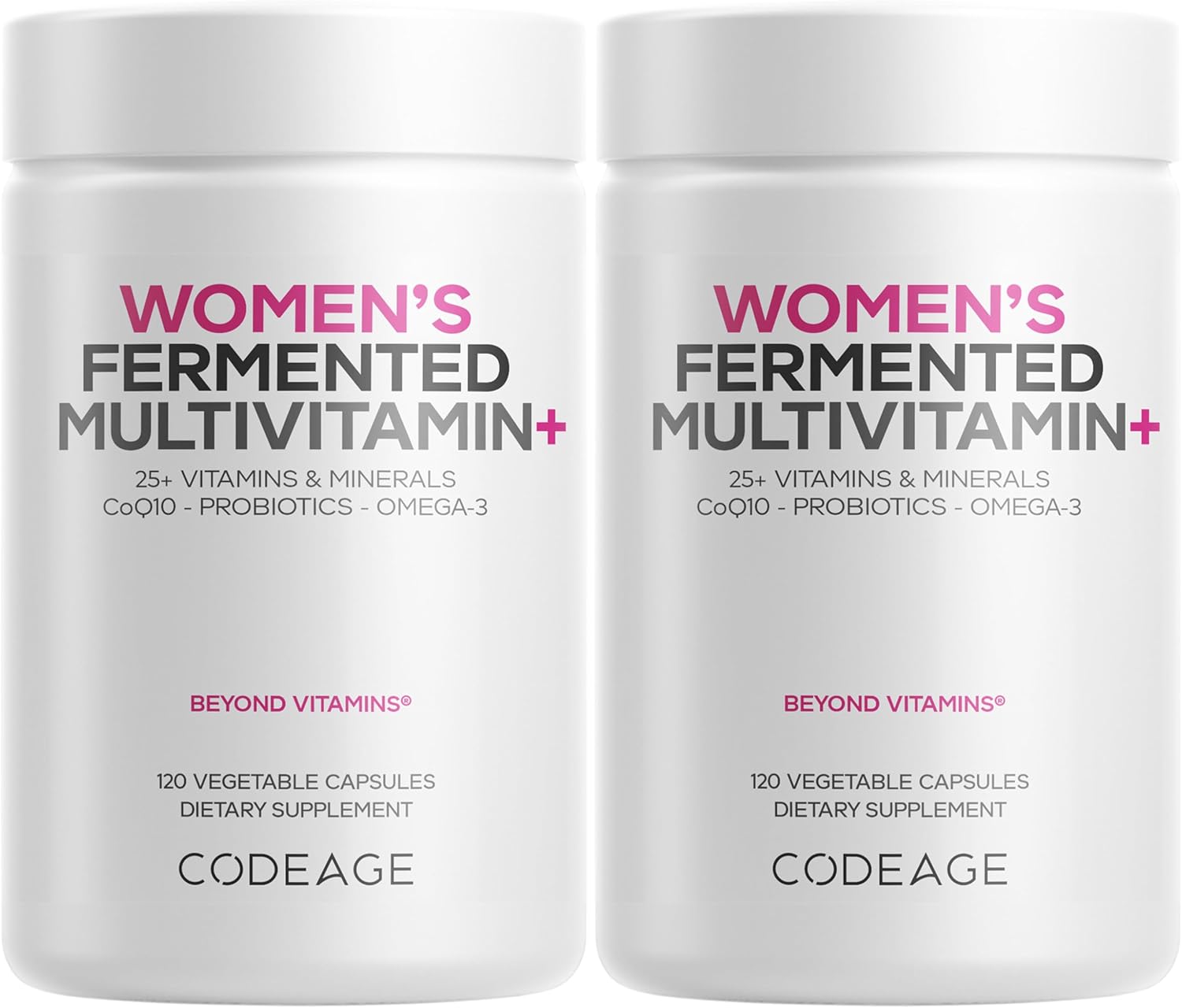 Amazon.com: Codeage Women’s Daily Multivitamin, 25+ Vitamins & Minerals ...