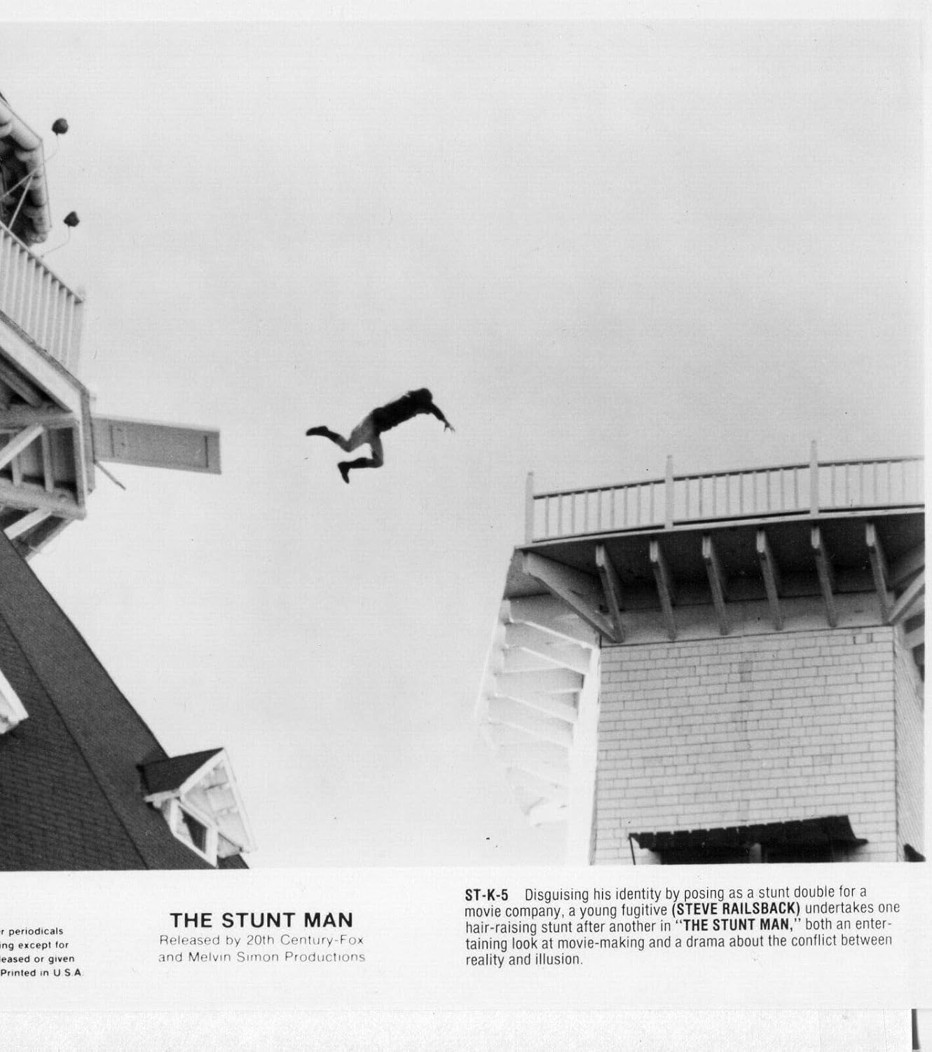 Steve Railsback Movie"The Stunt Man" 1980 VG press photo P1J at Amazon ...