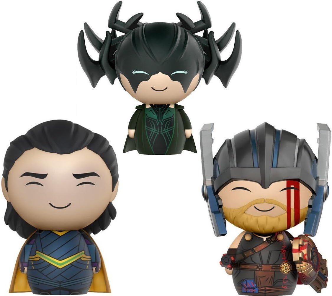 Amazon.com: Funko Dorbz Thor: Ragnarok Bundle of 3: Thor, Loki & Hela ...