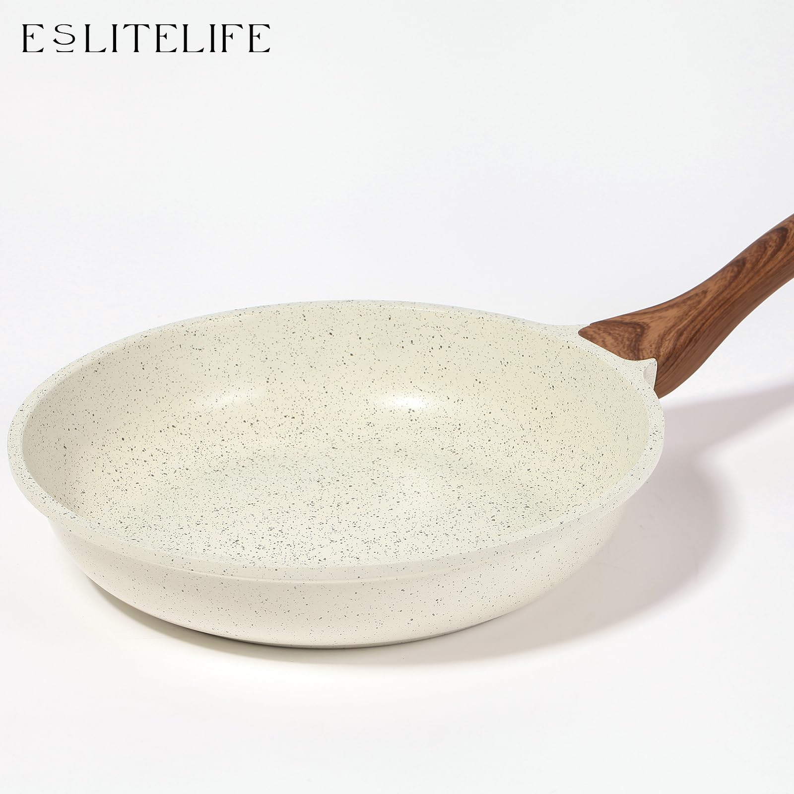 ESLITE LIFE Frying Pan Set Nonstick Skillet Set Egg Omelette Pans ...
