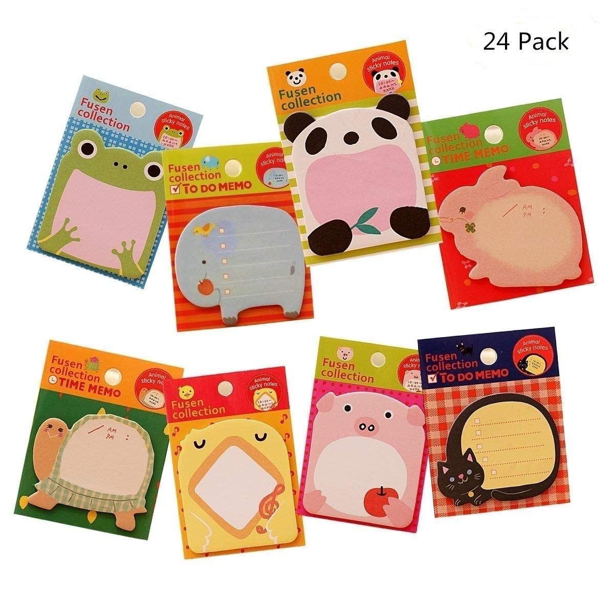 Buy Sticky Notes 24-Packs Self Sticky Notes in Different Shapes ...