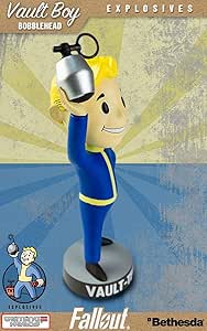 Amazon.com: Fallout 3: Vault Tec Pip Boy Explosives Bobblehead Figure ...