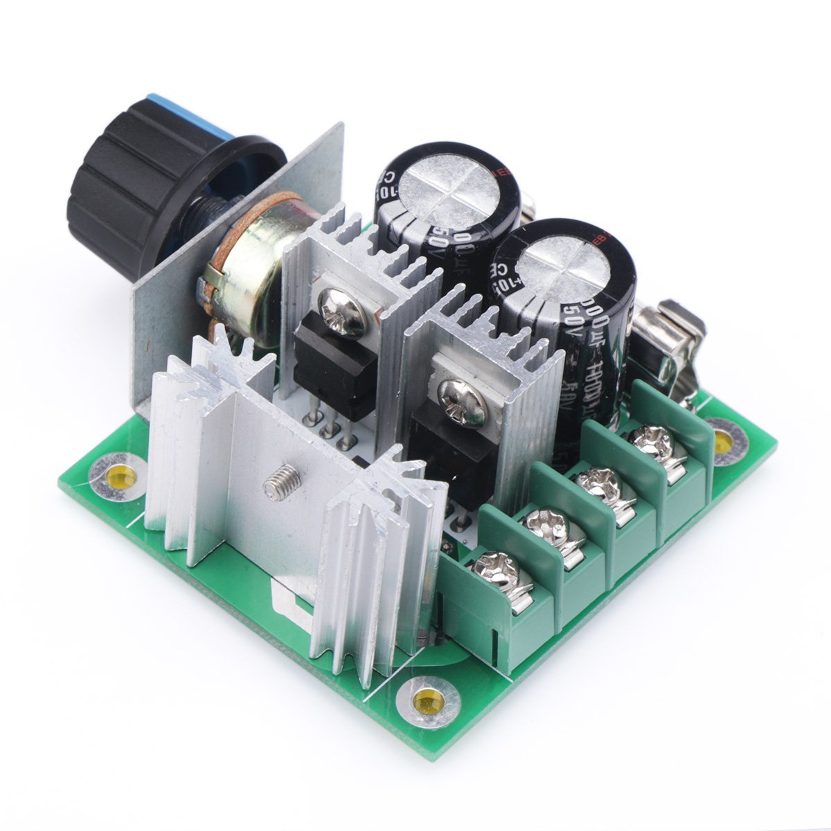 13KHZ PWM DC Motor Controller DC 12V-40V 10A Motors Electric Pump Fan ...