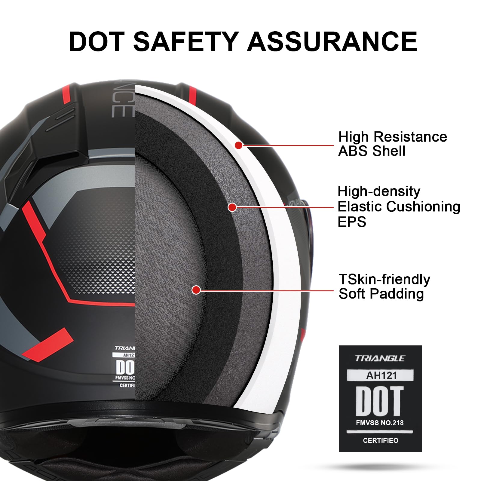 Snapklik.com : TRIANGLE Modular Motorcycle Helmets For Men Flip Up Full ...