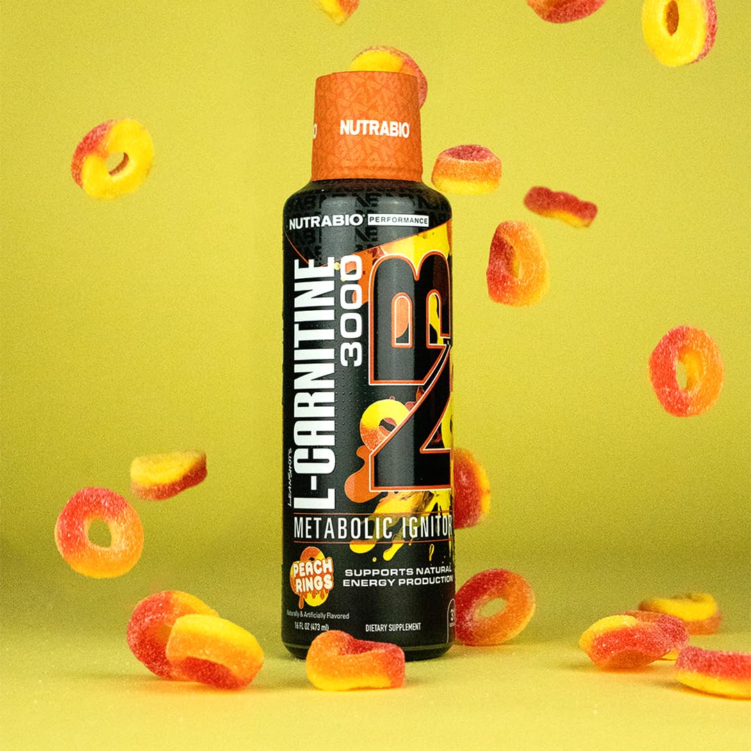 Snapklik.com : NutraBio L-Carnitine Liquid Shots 3000mg