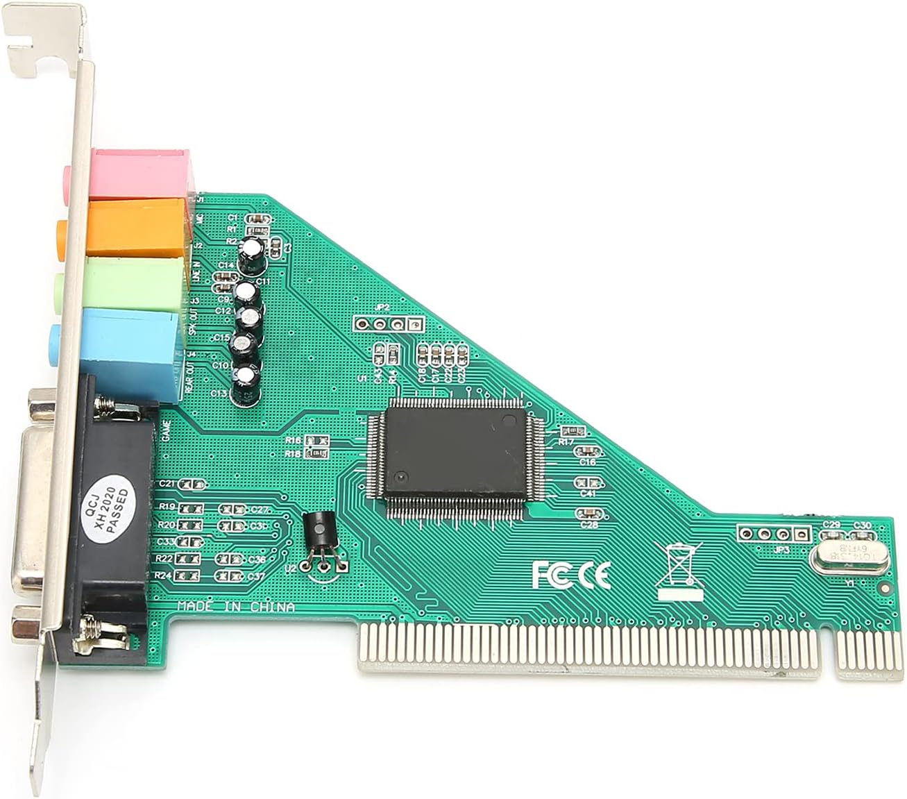 Amazon.com: 120dB PCI Sound Card, 4 Channel Surround Sound Sound Card ...