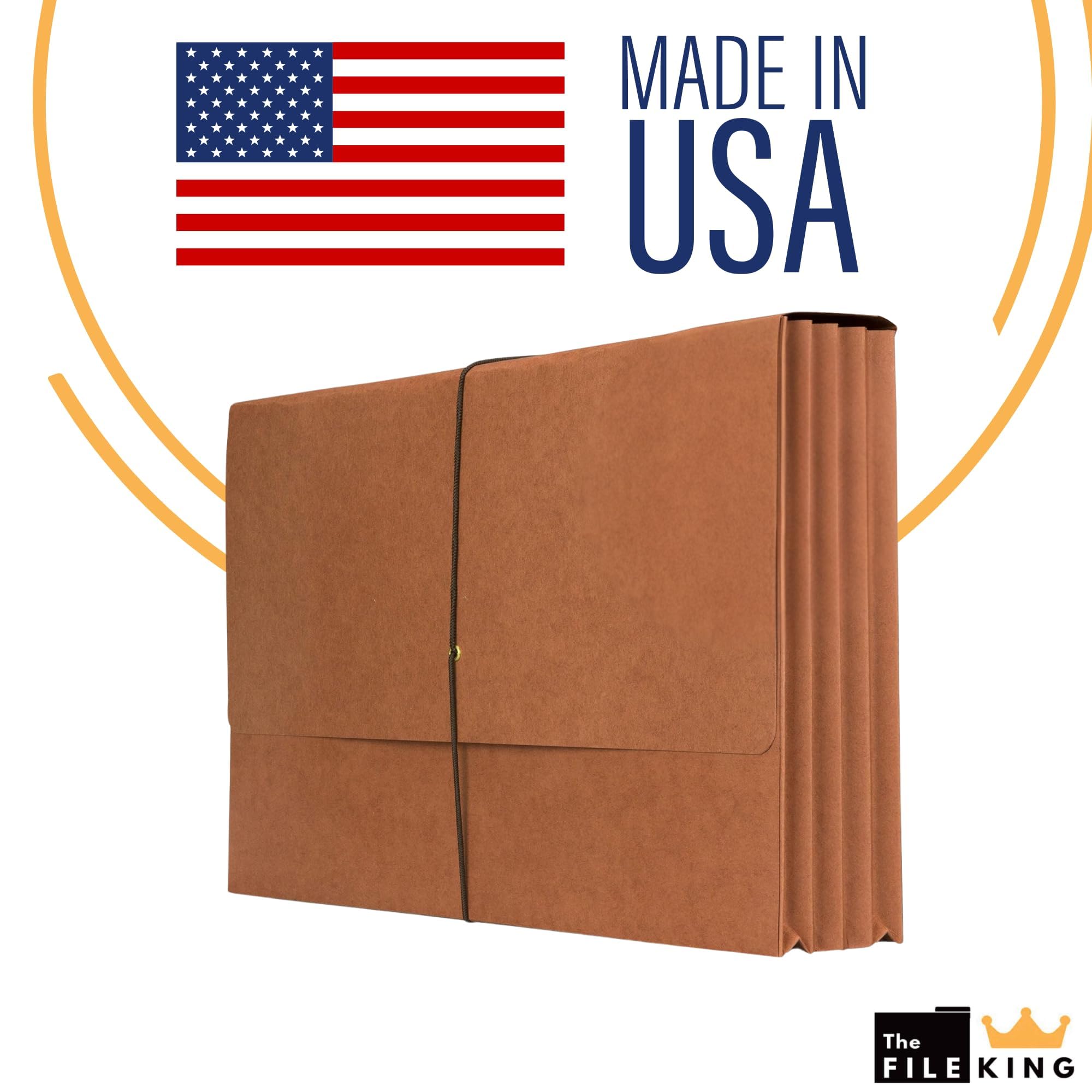Snapklik.com : The File King Expanding File Wallet - Legal Size, 10 ...
