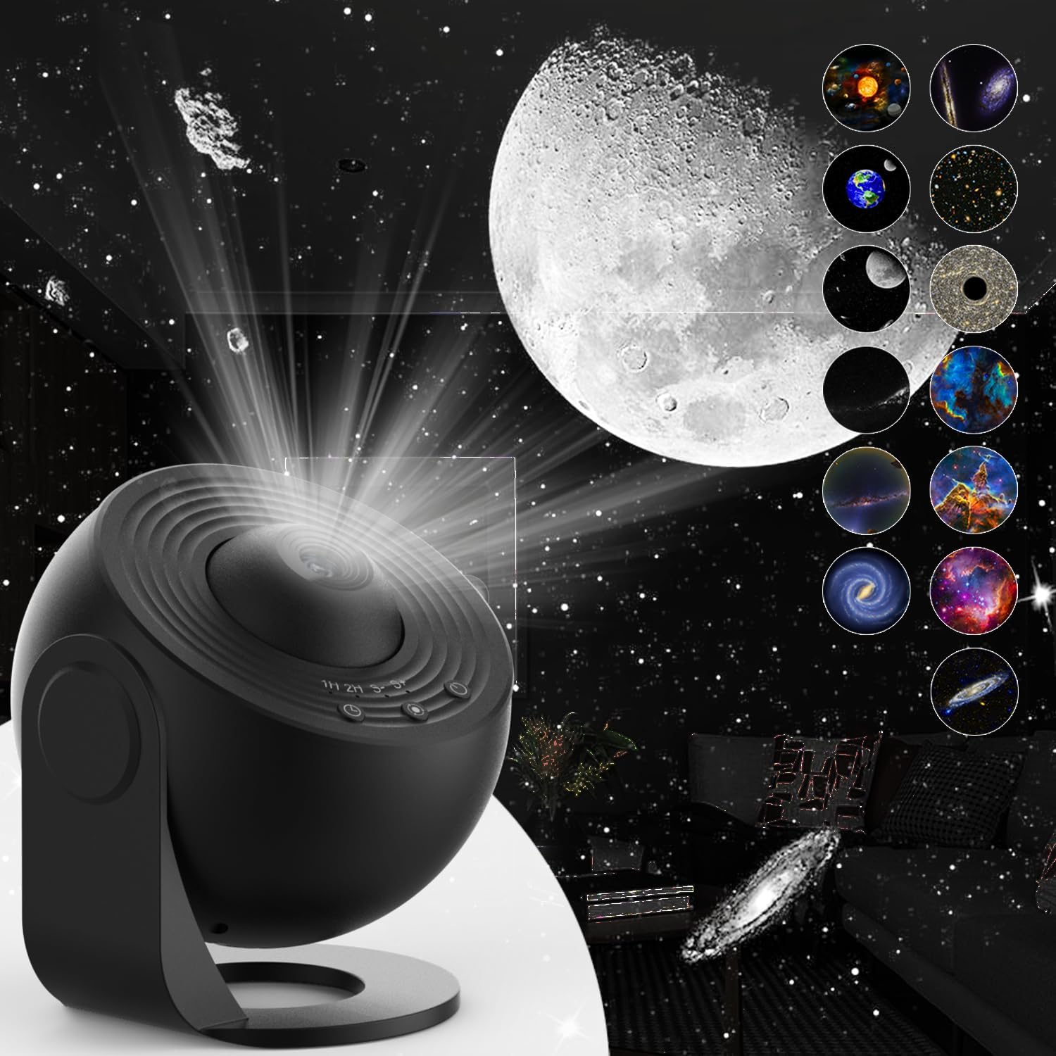 Amazon.com: Star Projector,13 in1 Planetarium Projector with Rotating ...