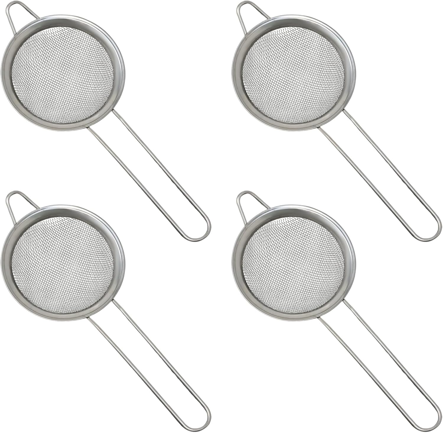 Amazon.com: Honbay 4PCS 3.15 Inch Small Tea Strainers Mini Cocktail ...