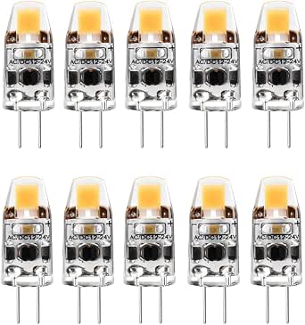 G4 LED Bulbs 1.5W Dimmable Bi-pin T3 JC G4 Base 1.5 Watt (Equivalent to ...