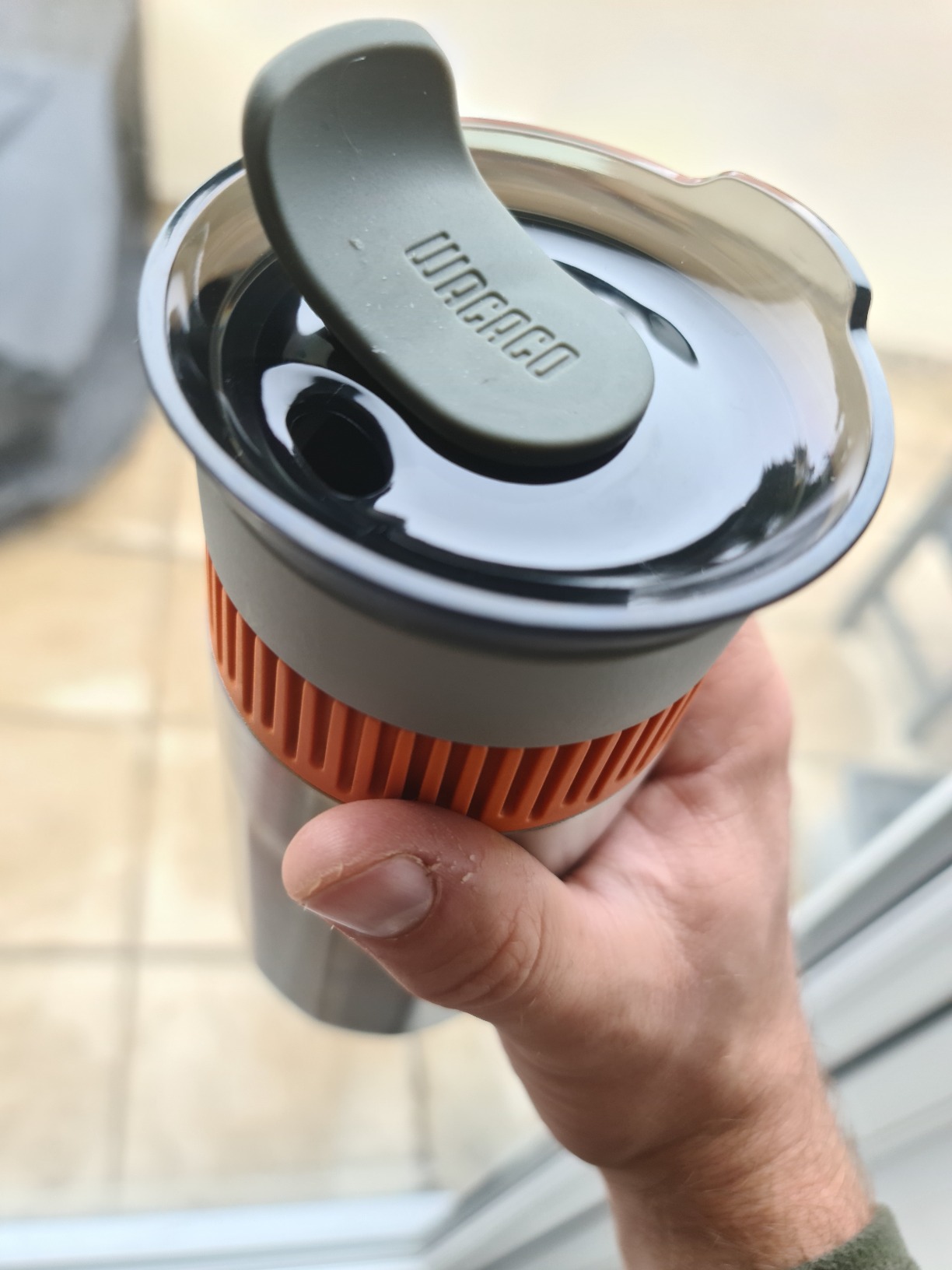 WACACO Drinking Lid, Replacement Spill-proof Cup Lid Compatible with ...