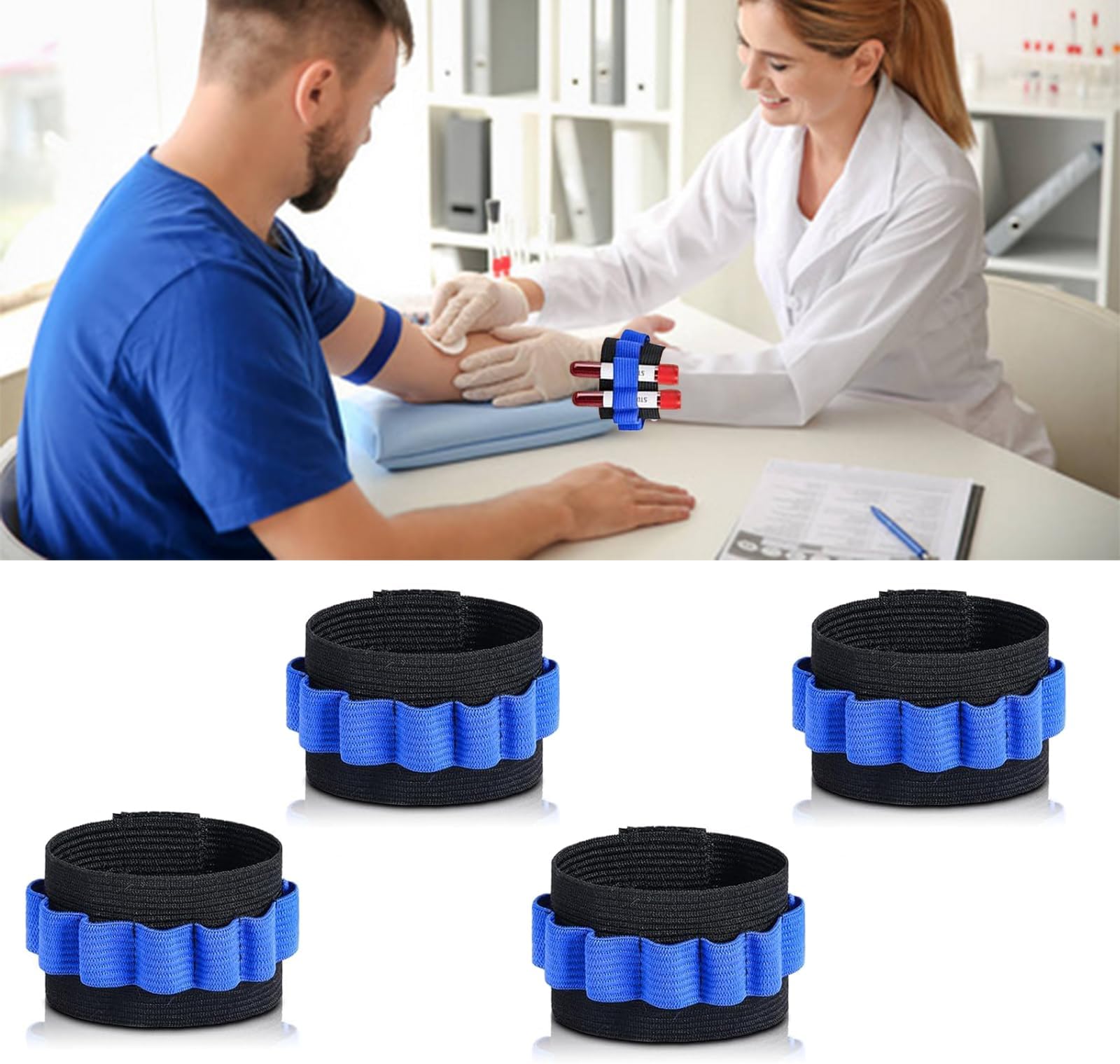 Amazon.com: Phlebotomy Essentials, Wristband Blood Draw Tube Bracelet ...